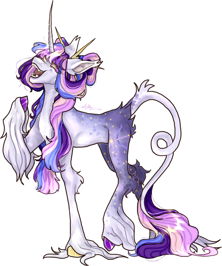 #3490353 - safe, artist:stygios, oc, oc only, classical unicorn, pony, unicorn, cloven hooves ...