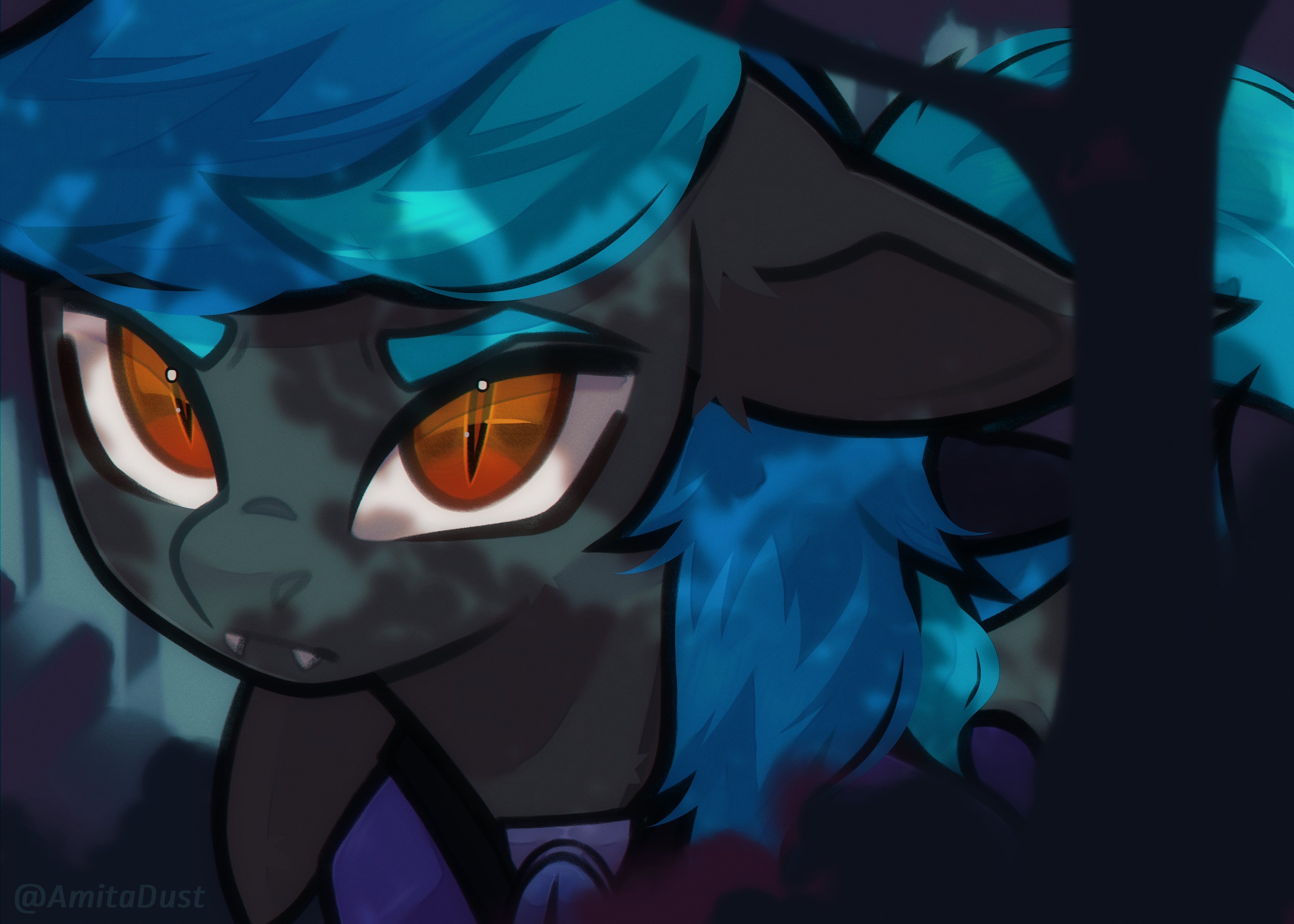 #3491285 - safe, artist:amitadust, oc, oc only, bat pony, commission ...