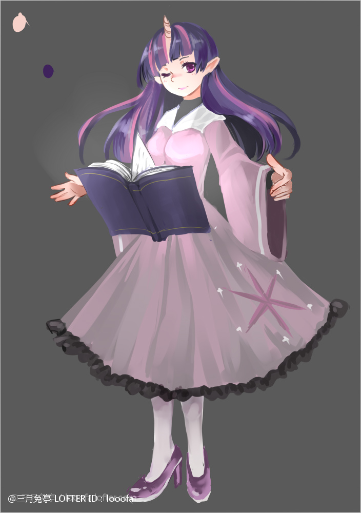 #3491762 - safe, artist:looofa, twilight sparkle, human, g4, female ...