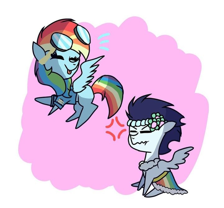 #3492913 - artist needed, source needed, safe, rainbow dash, soarin ...