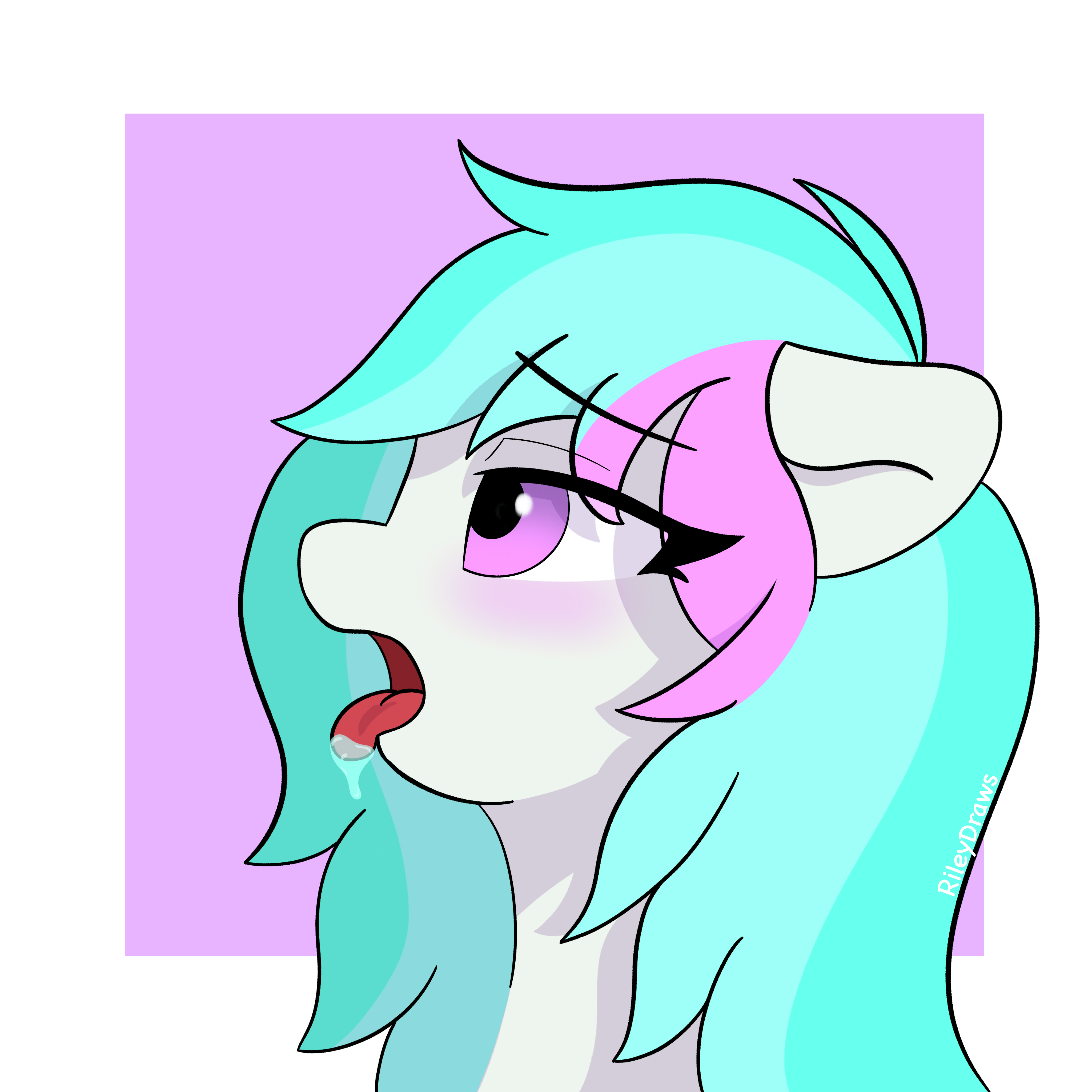 #3493038 - suggestive, artist:riley_draws_, part of a set, oc, oc only ...