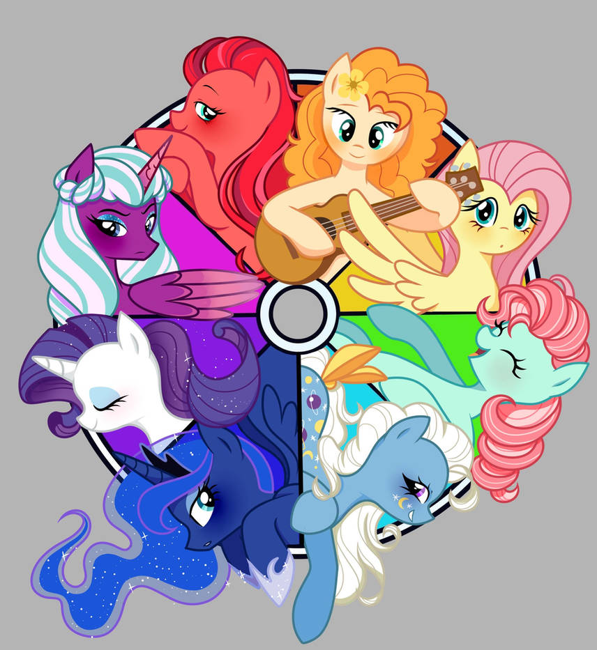 #3493219 - safe, artist:dd-mlp, fluttershy, minty, night glider (g1 ...