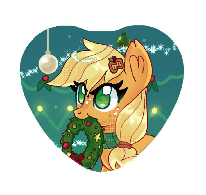 #3494247 - safe, artist:percypawz, applejack, earth pony, pony, g4 ...