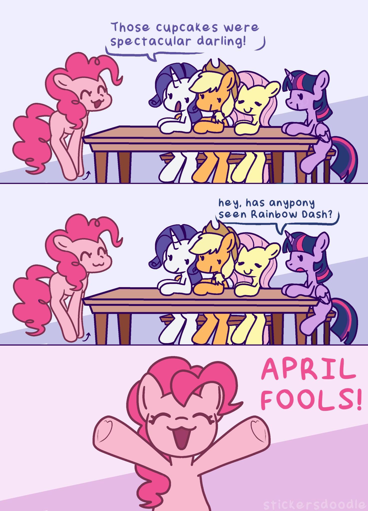 #3495381 - safe, artist:nawnii, applejack, fluttershy, pinkie pie ...