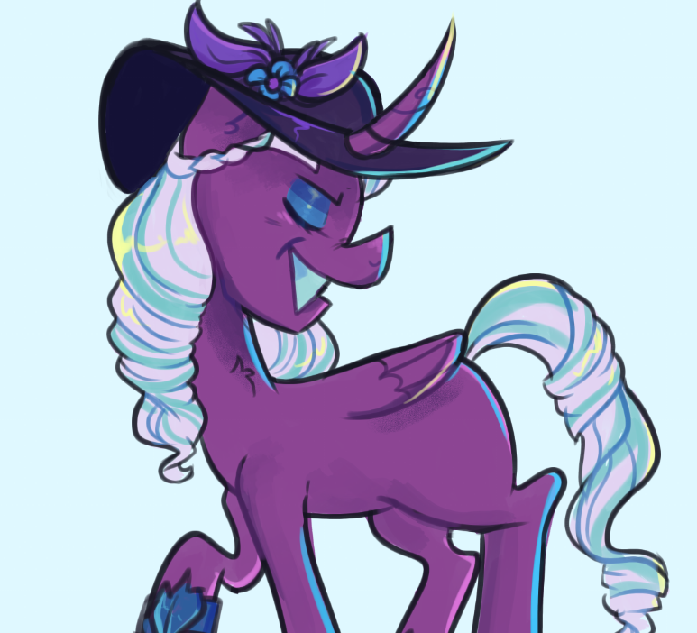 #3495431 - safe, artist:kreeeeeez, opaline arcana, alicorn, pony, g5 ...