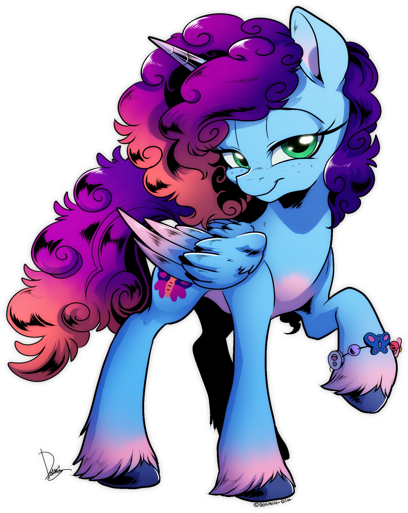 #3479267 - safe, artist:dormin-dim, misty brightdawn, alicorn, pony, g5 ...