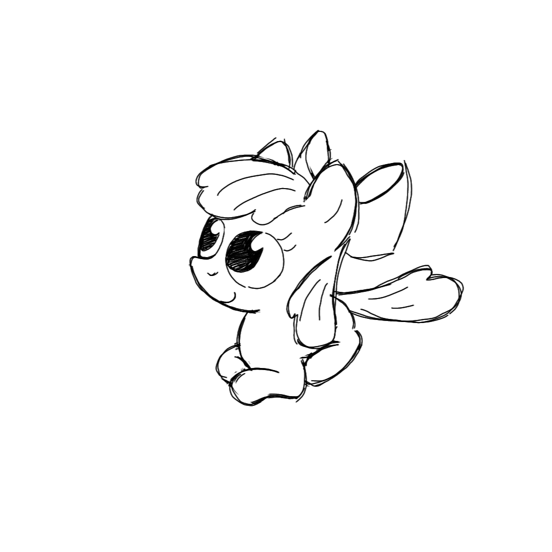 #3479623 - safe, artist:cloudsdalian, apple bloom, earth pony, pony, g4 ...