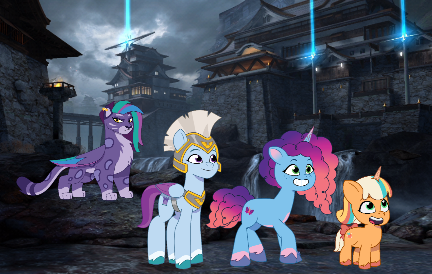 #3482338 - safe, artist:caseyben887, artist:prixy05, allura, misty ...