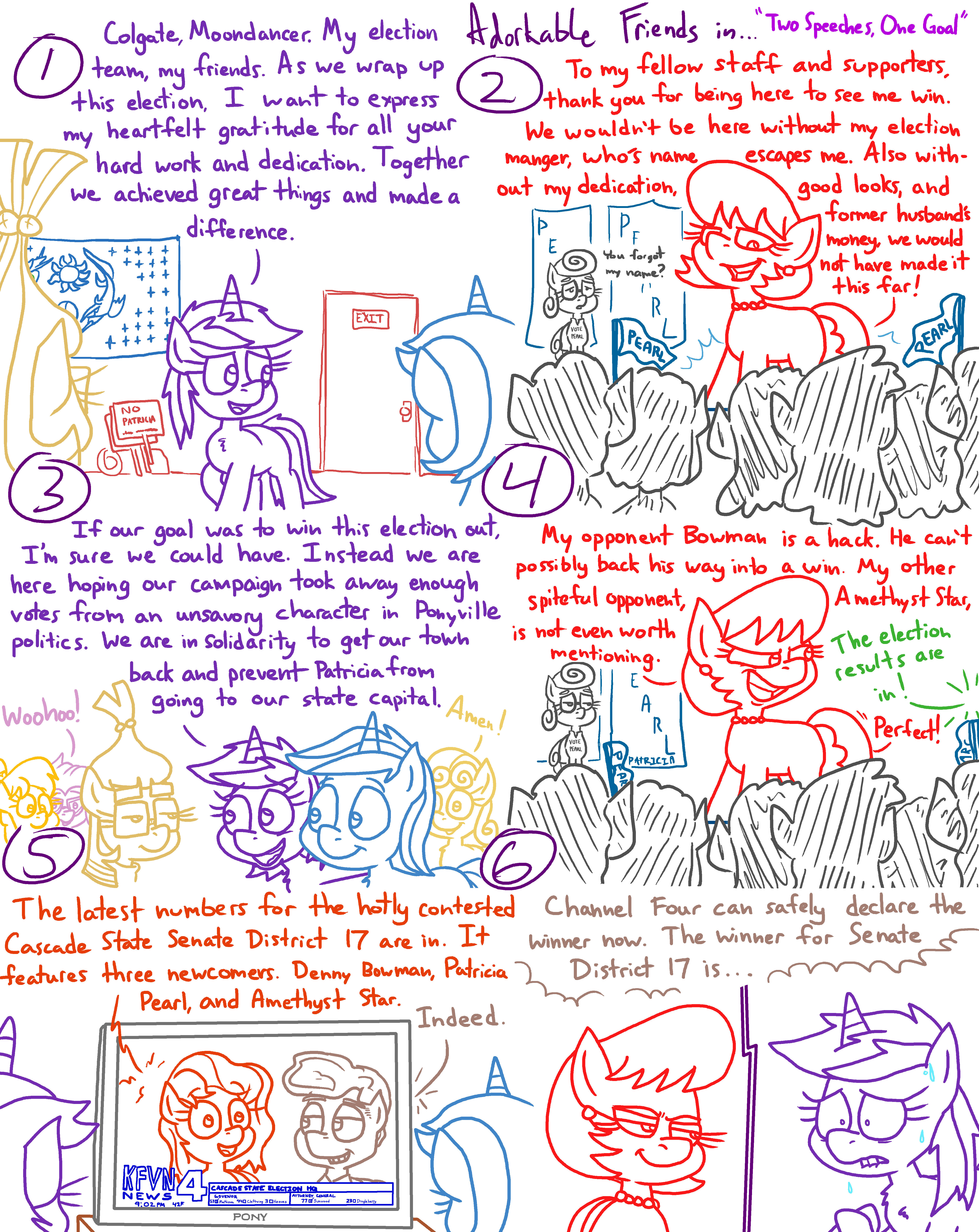 #3482669 - safe, artist:adorkabletwilightandfriends, amethyst star, bon ...