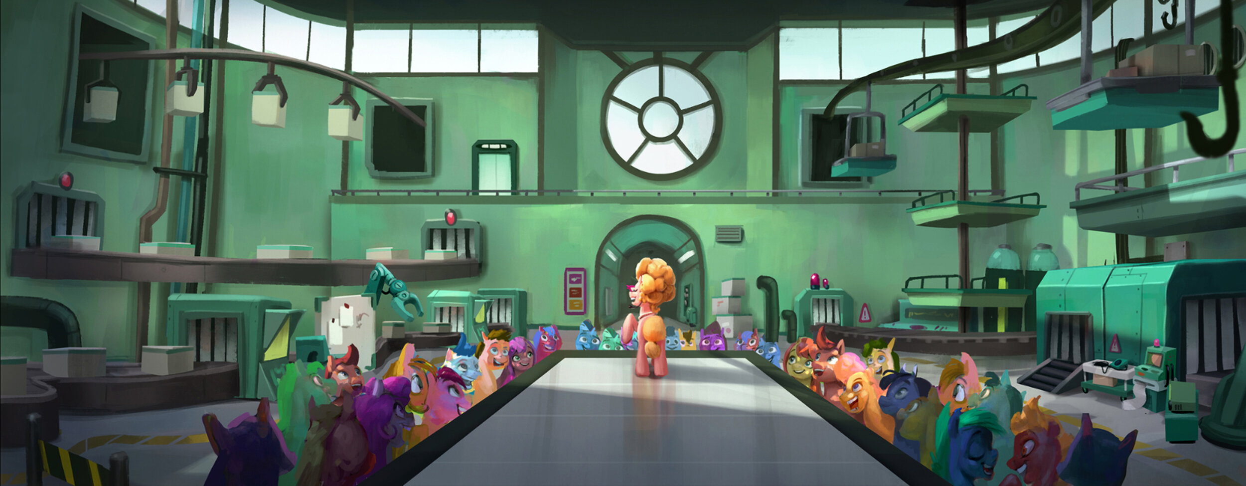 #3483951 - safe, artist:debbie yeo, phyllis cloverleaf, earth pony ...