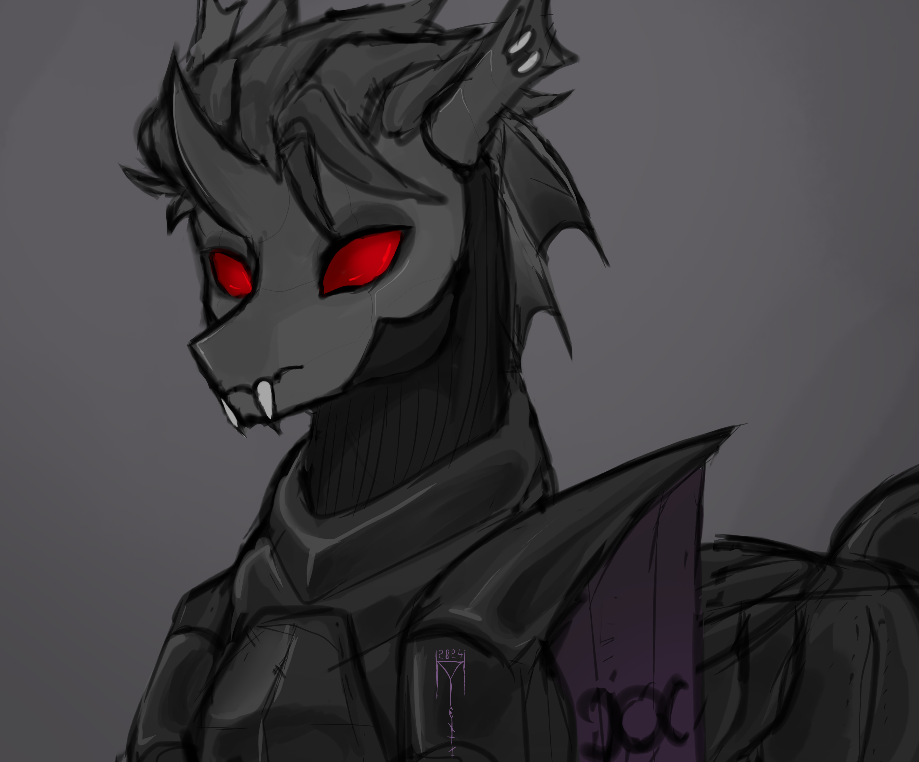 #3498997 - safe, artist:v4ispa, oc, oc only, oc:red eye, changedling ...