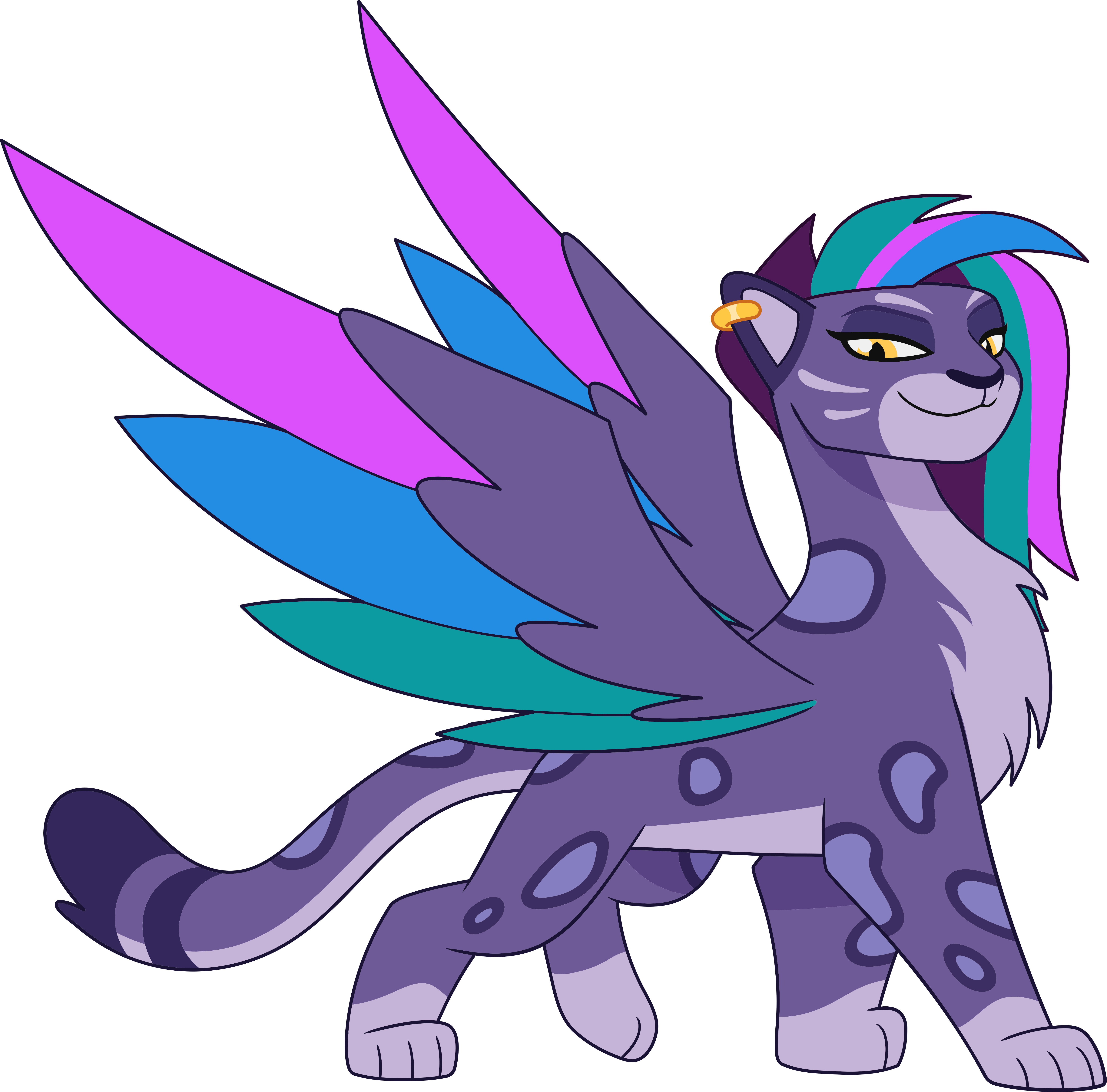 #3499353 - safe, allura, big cat, leopard, snow leopard, g5, my little ...