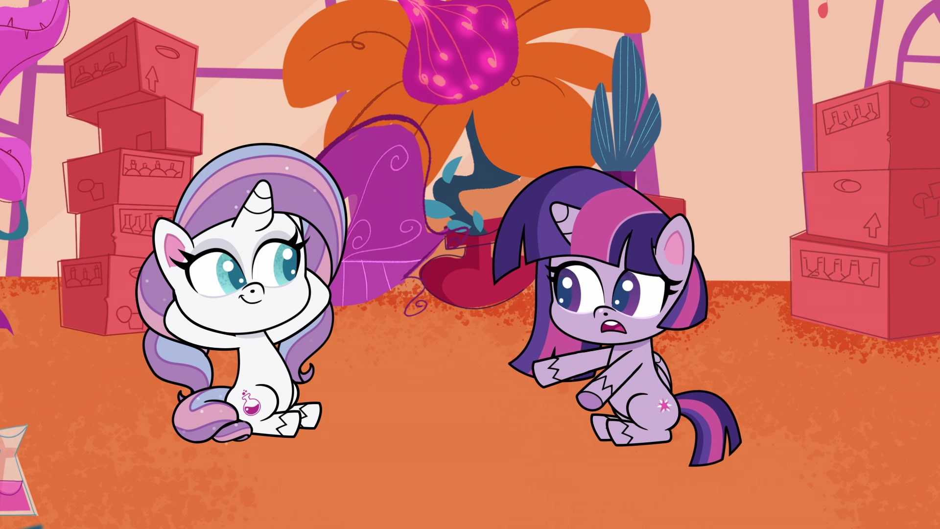 #3499701 - safe, screencap, potion nova, twilight sparkle, alicorn, pony, unicorn, all that ...