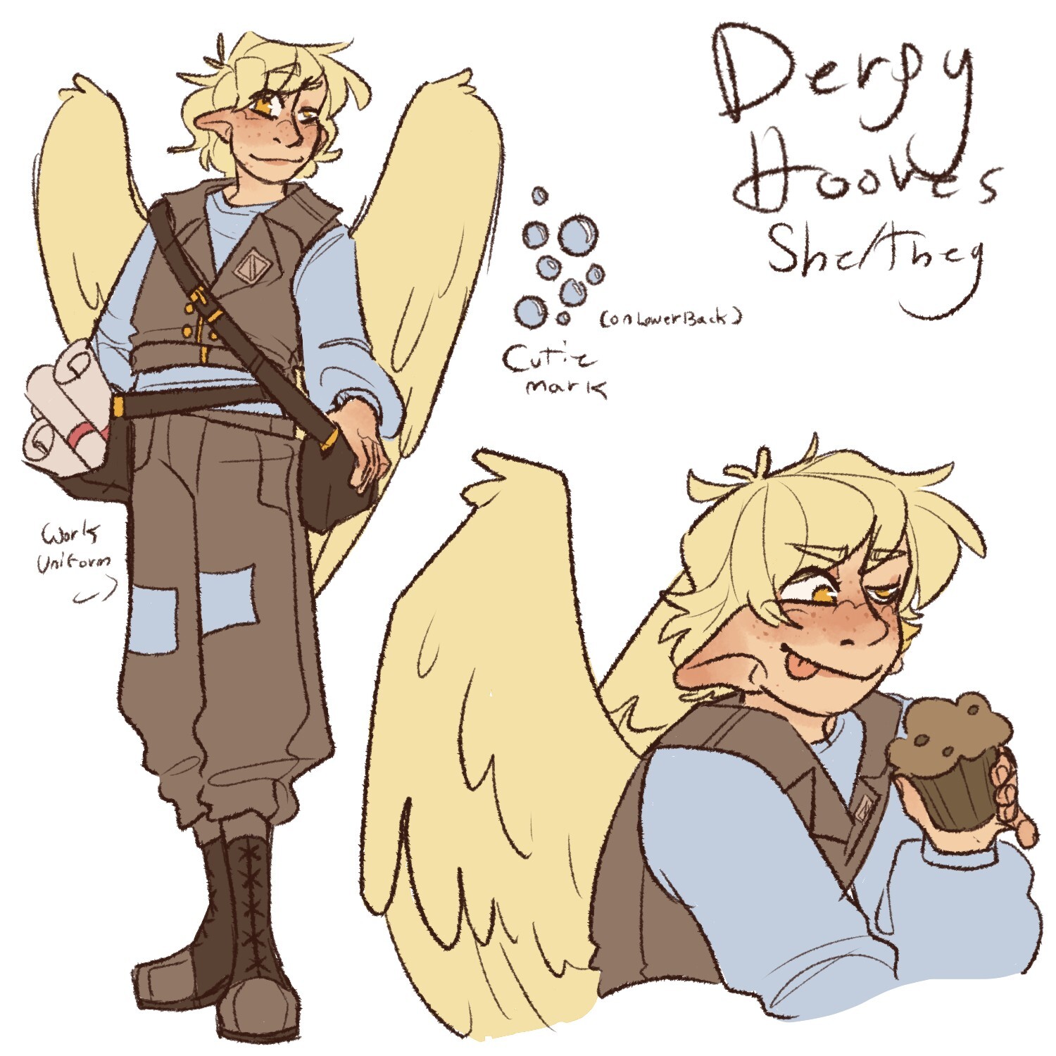 #3499732 - safe, artist:oliveinabox, derpy hooves, human, g4, :p ...