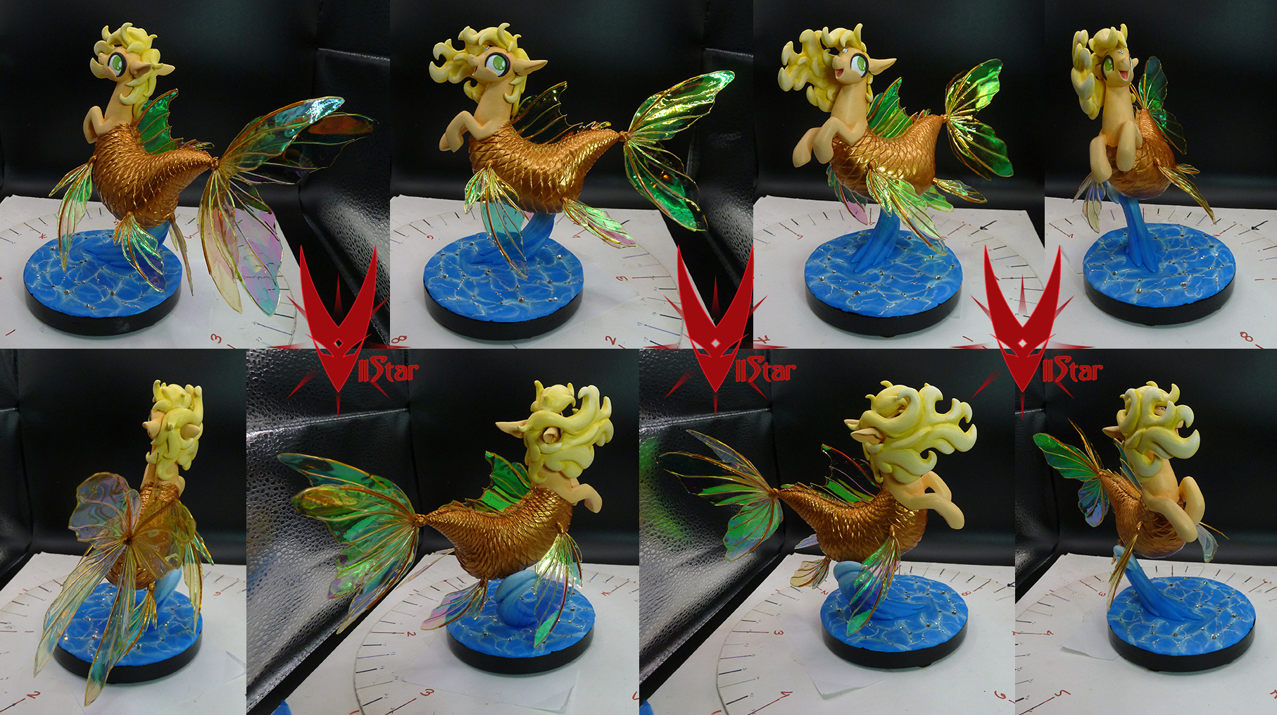 #3505776 - safe, artist:viistar, oc, oc only, oc:lorelai the goldfish ...