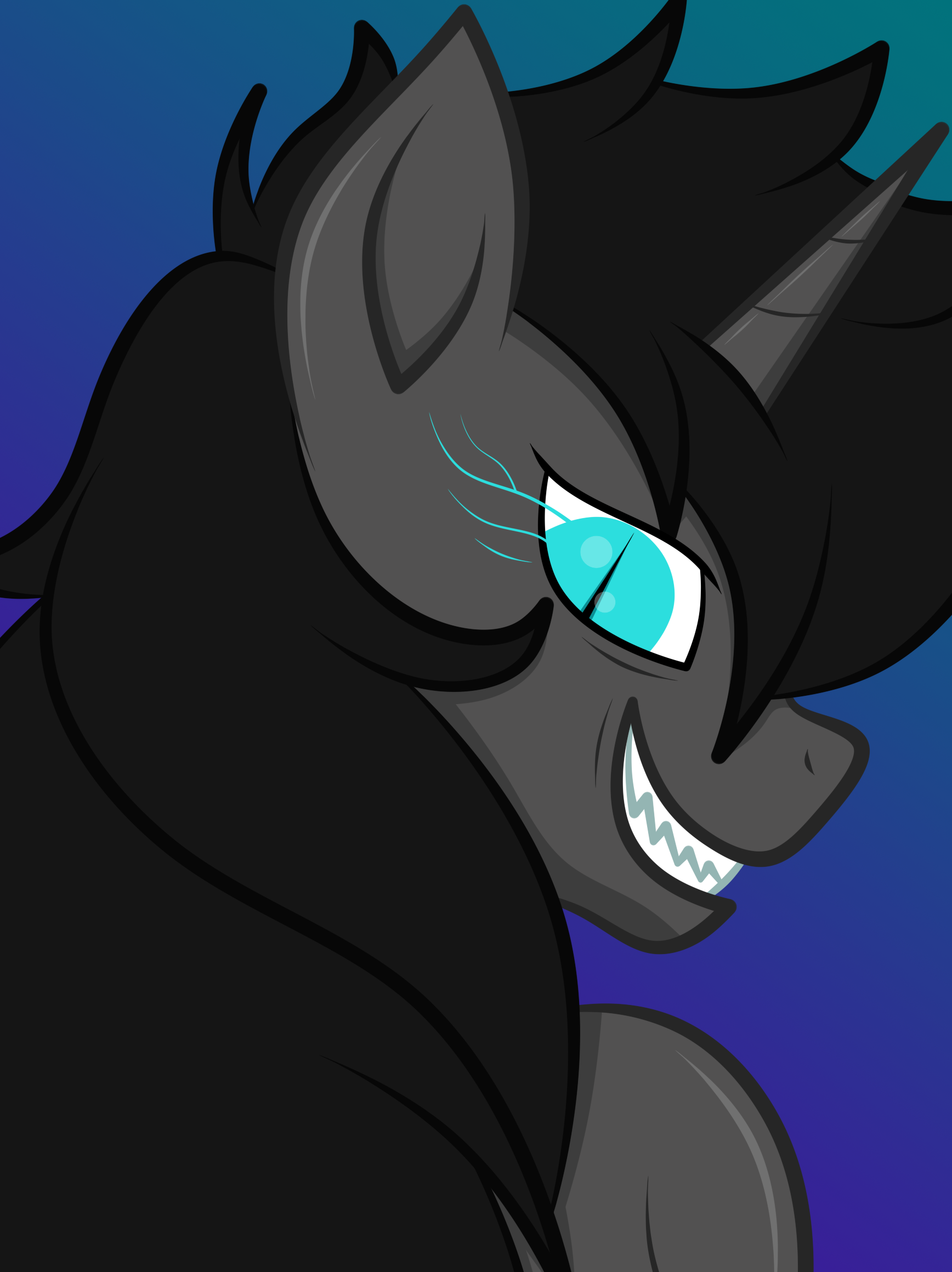 #3506081 - safe, ai assisted, ai content, artist:rugalack moonstar, oc, oc only, oc:nightmare ...