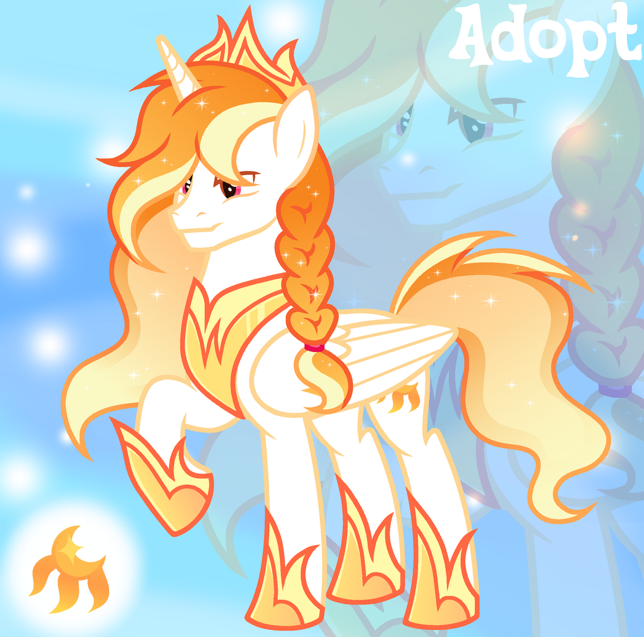 #3506730 - safe, artist:vi45, oc, oc only, alicorn, pony, adoptable, alicorn oc, base used ...