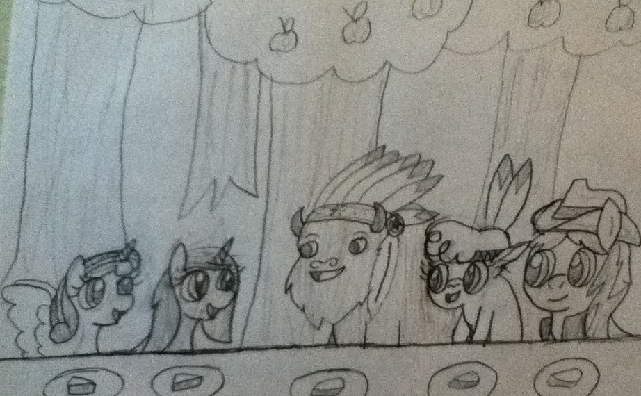 #3507813 - safe, braeburn, chief thunderhooves, little strongheart ...