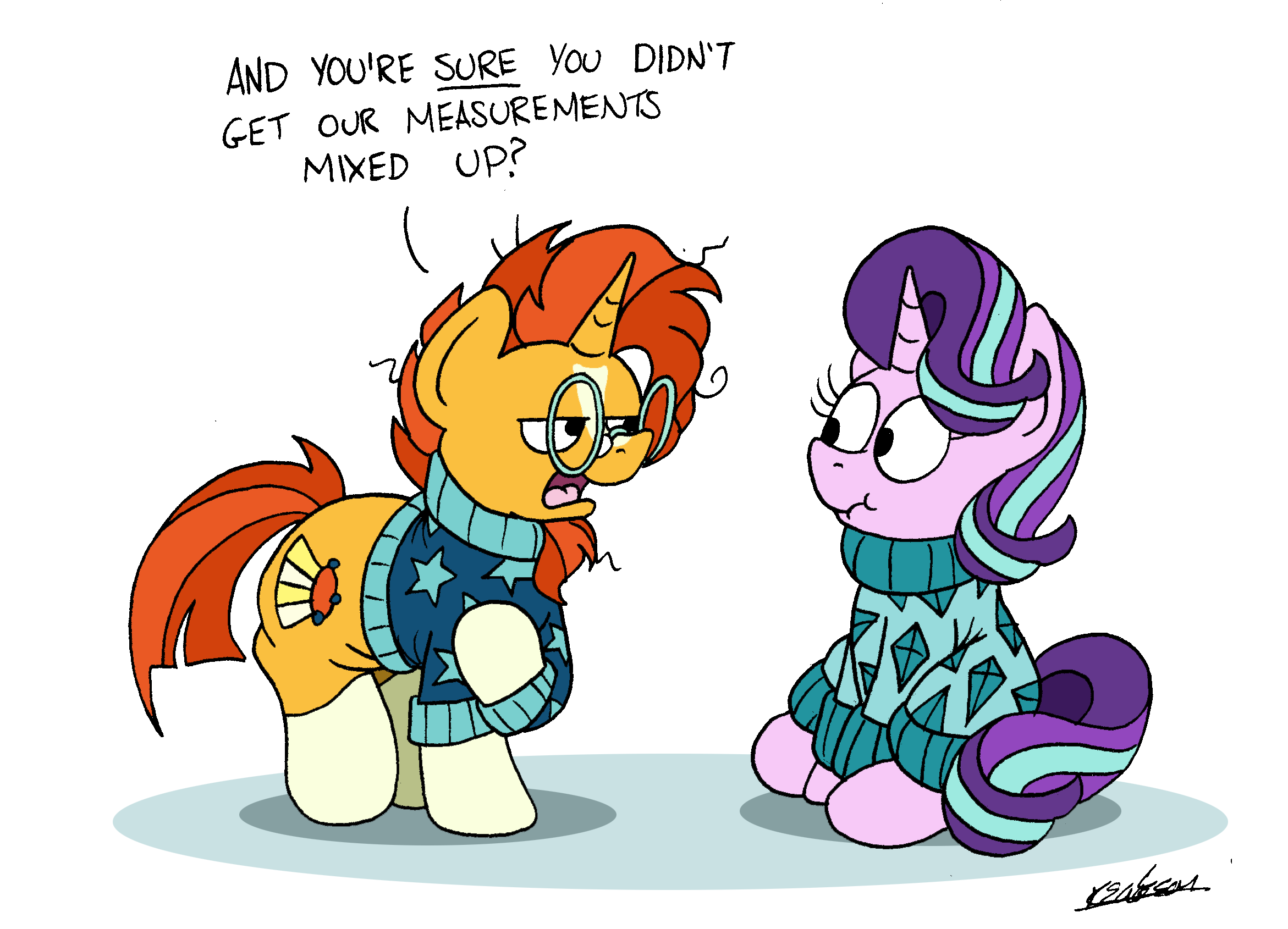 #3509560 - safe, artist:bobthedalek, starlight glimmer, sunburst, pony ...
