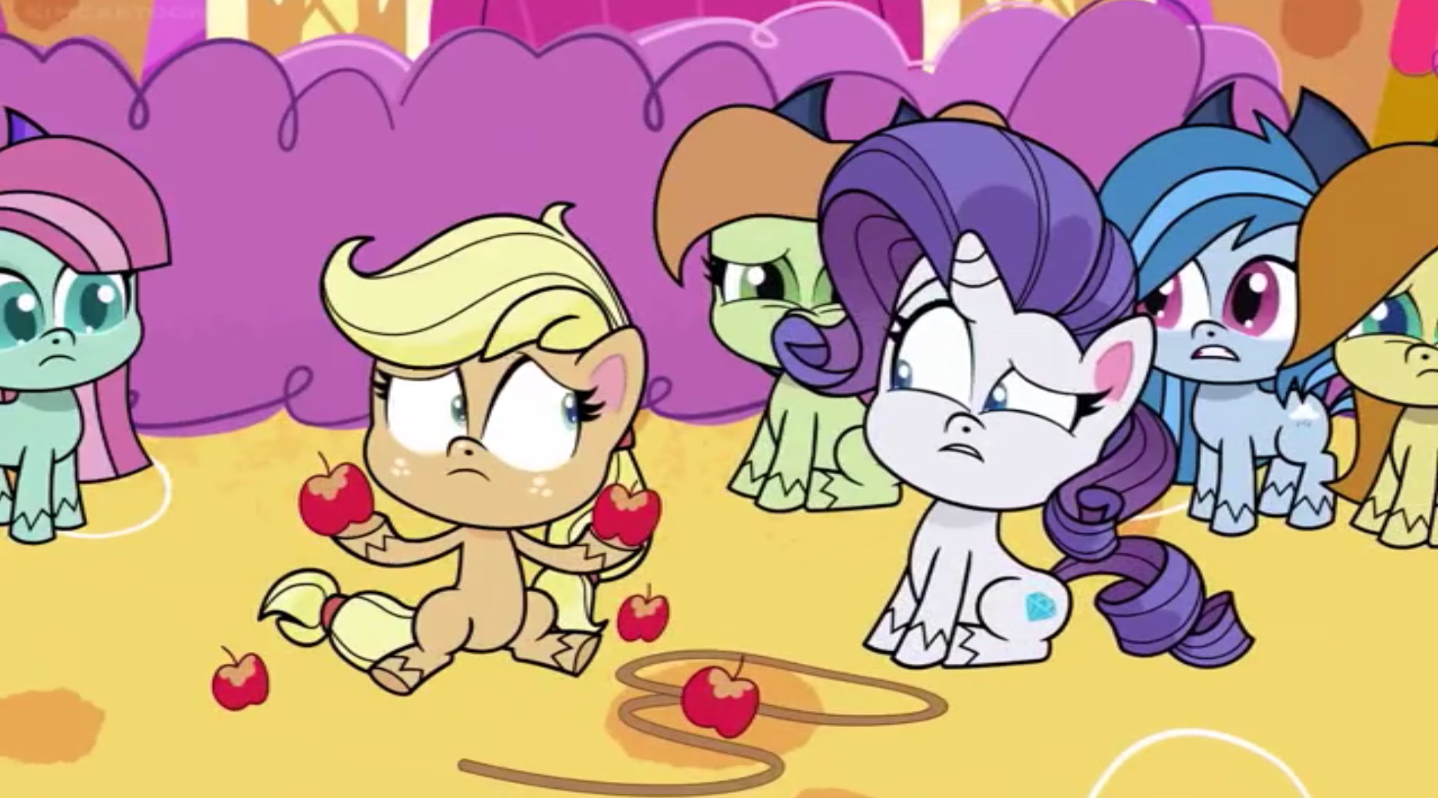 #3509631 - safe, applejack, caramel latte, clover swirl, minty (g4 ...