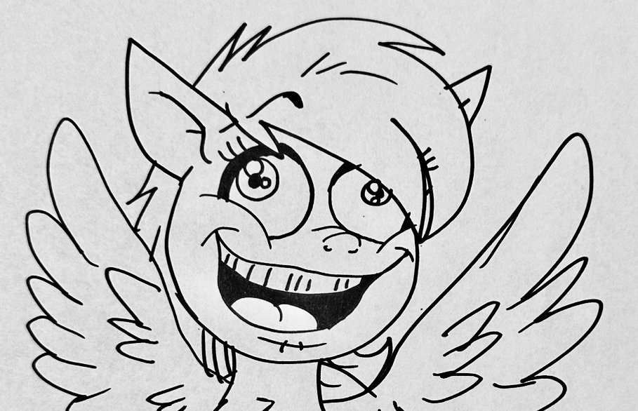 #3510953 - safe, derpy hooves, pegasus, pony, .mov, g4, pony.mov, silly ...