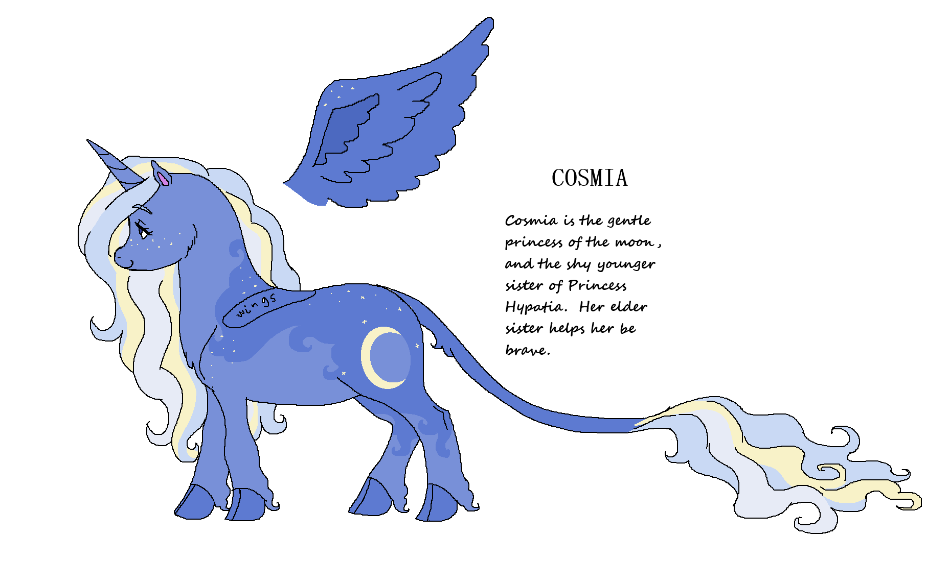 #3499889 - safe, artist:universalheart, oc, oc only, oc:princess cosmia, alicorn, pony, alicorn ...