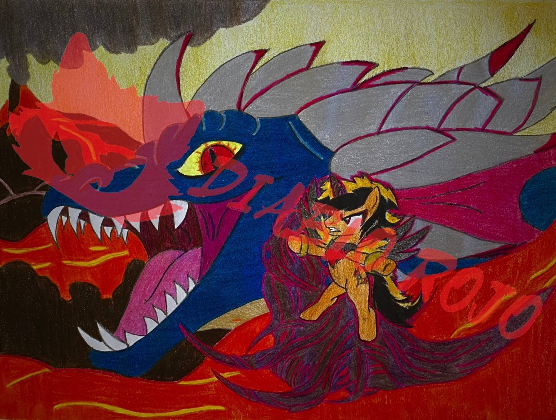 #3512339 - safe, artist:diablo rojo, oc, oc only, oc:r/n, alicorn ...