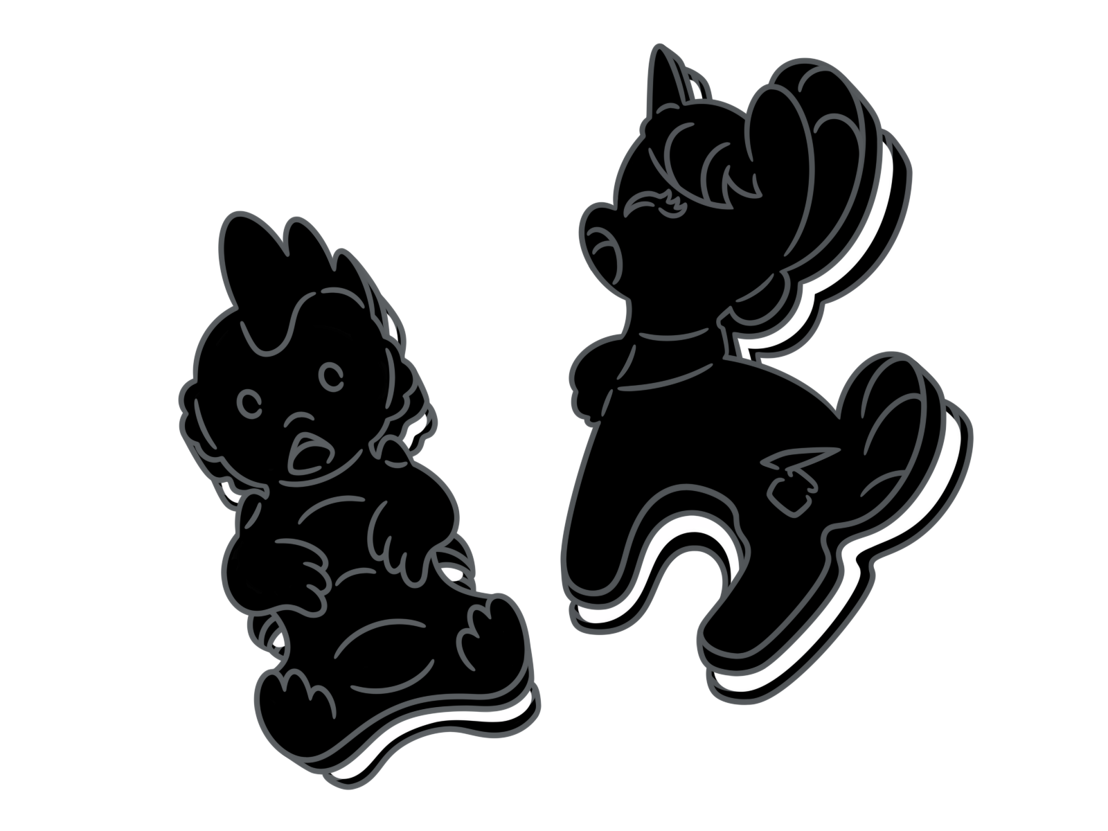 #3513888 - safe, artist:pony4koma, raven, spike, dragon, pony, unicorn ...