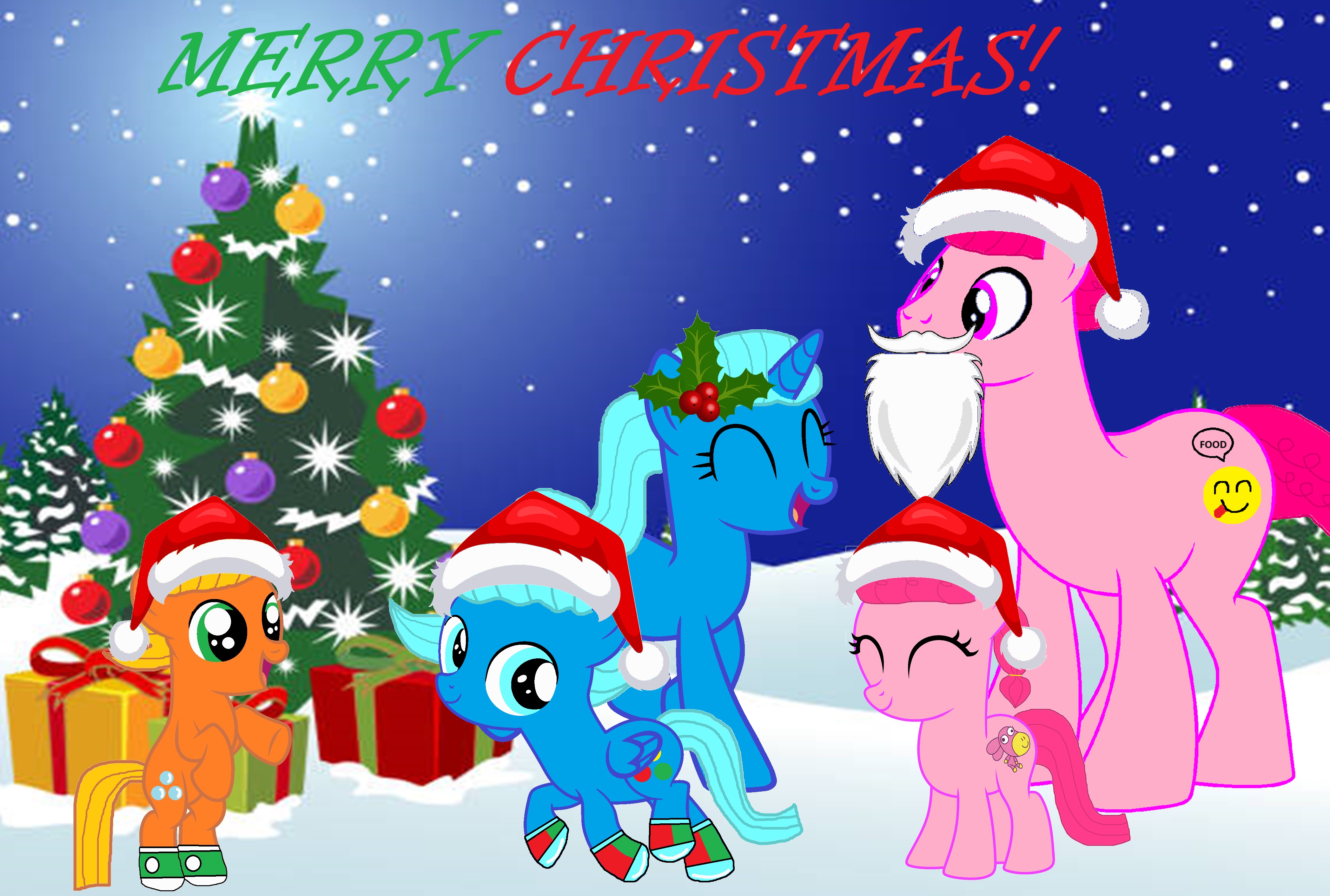 #3514942 - safe, artist:memeartboi, earth pony, pegasus, pony, unicorn ...