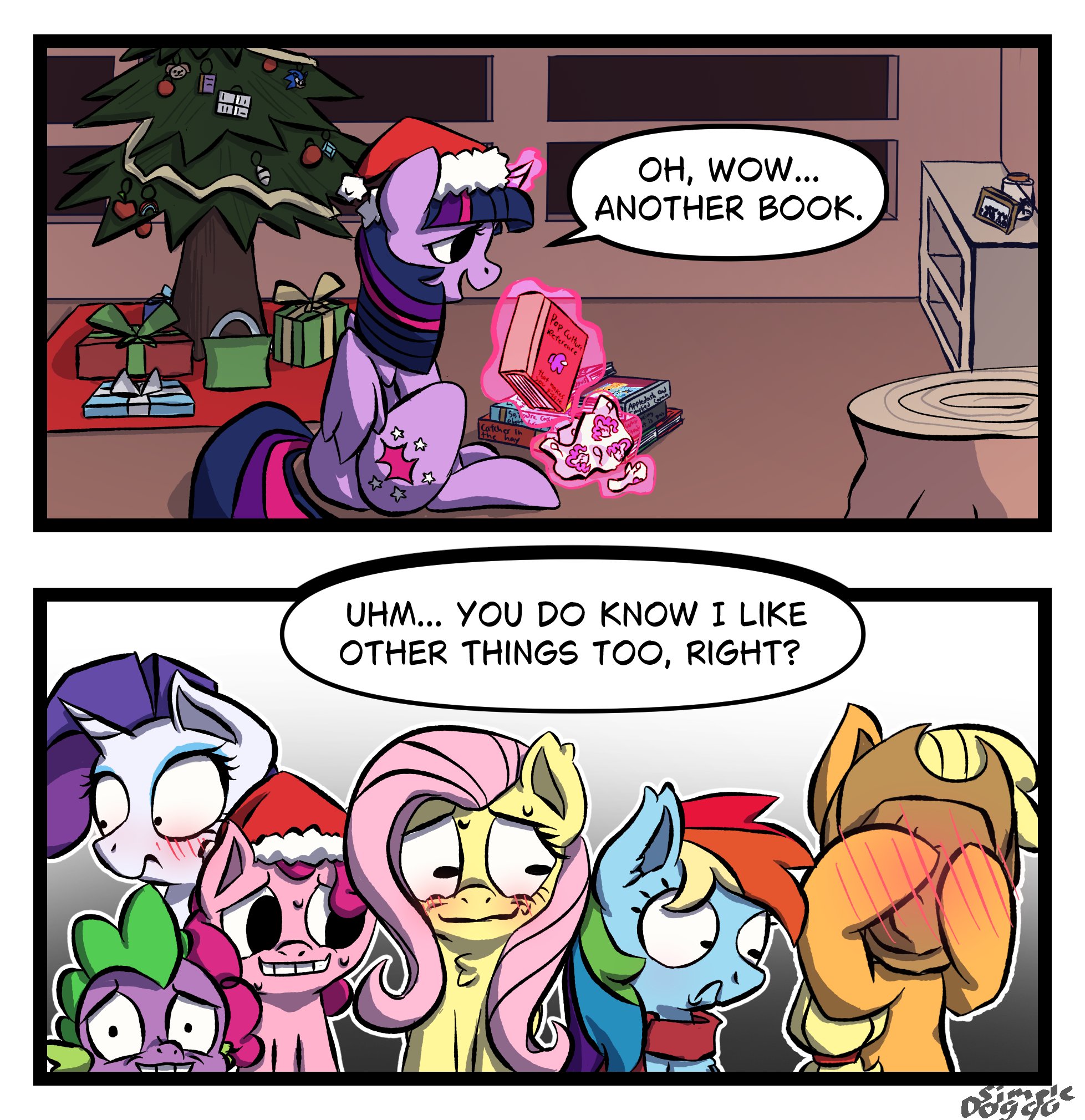 #3515193 - safe, artist:simpledoggo, applejack, fluttershy, pinkie pie, rainbow dash, rarity ...