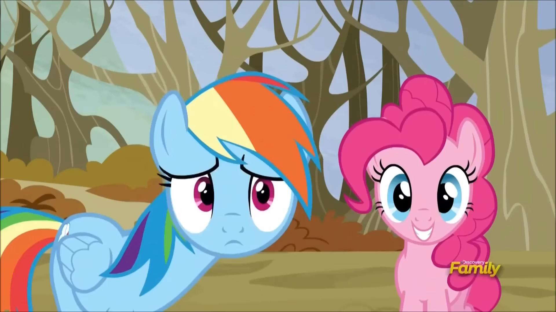 #3516385 - safe, screencap, pinkie pie, rainbow dash, earth pony ...