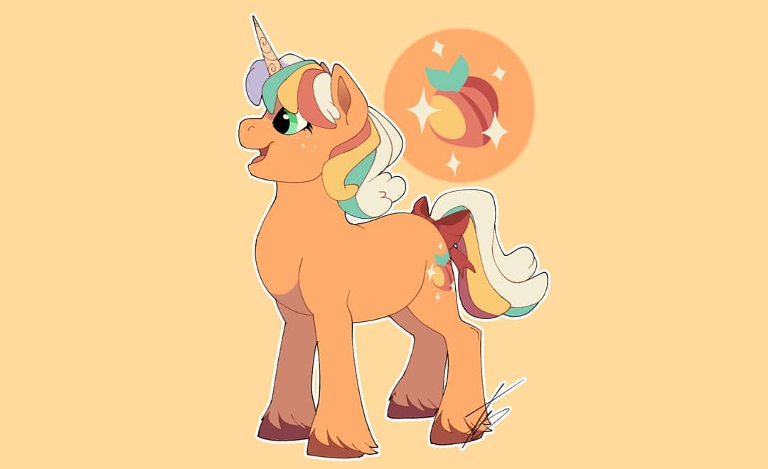 #3516887 - safe, artist:the.gay.tree.and.me, peach fizz, pony, unicorn ...
