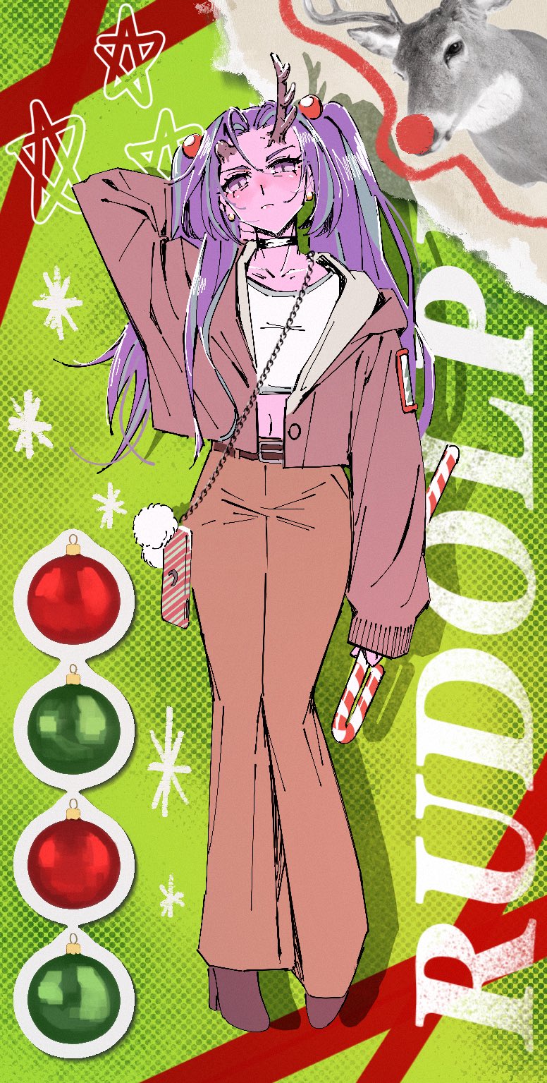 #3516905 - safe, artist:amazingpuffhair, aria blaze, deer, human ...