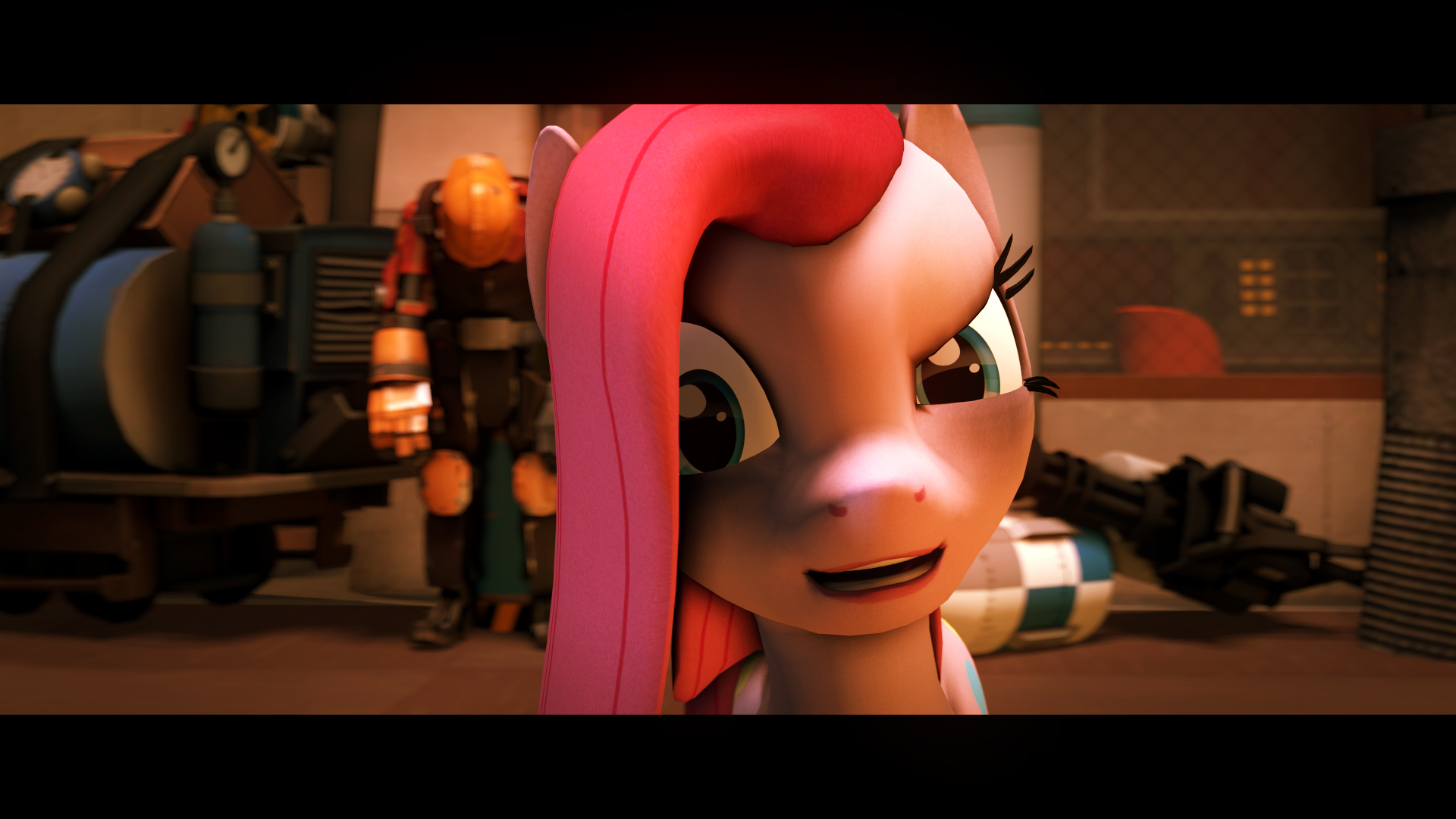 #3500984 - safe, artist:herostrain, pinkie pie, earth pony, pony, g4 ...