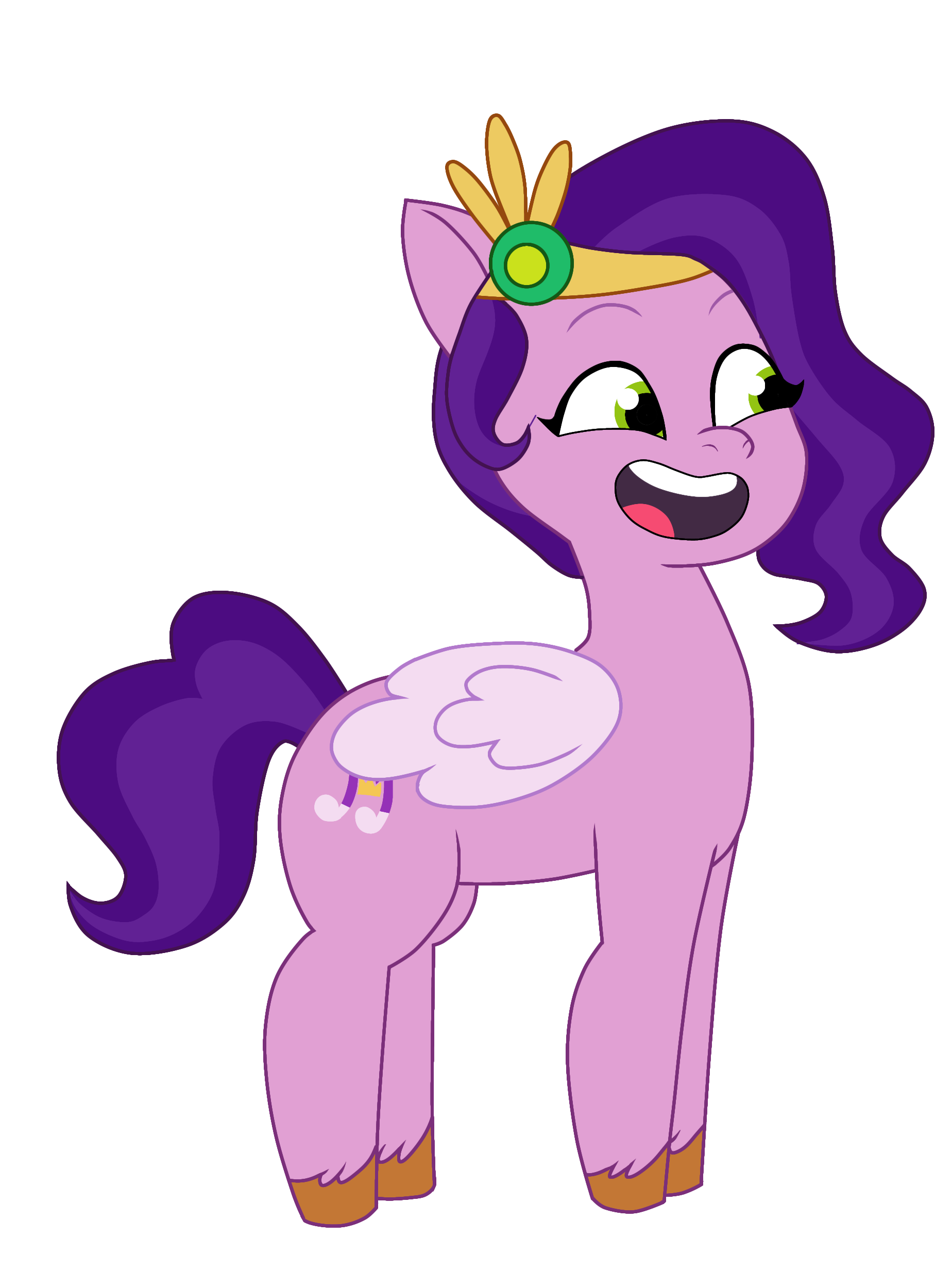 #3518293 - safe, artist:lnx1ynight16, pipp petals, pegasus, pony, g5 ...