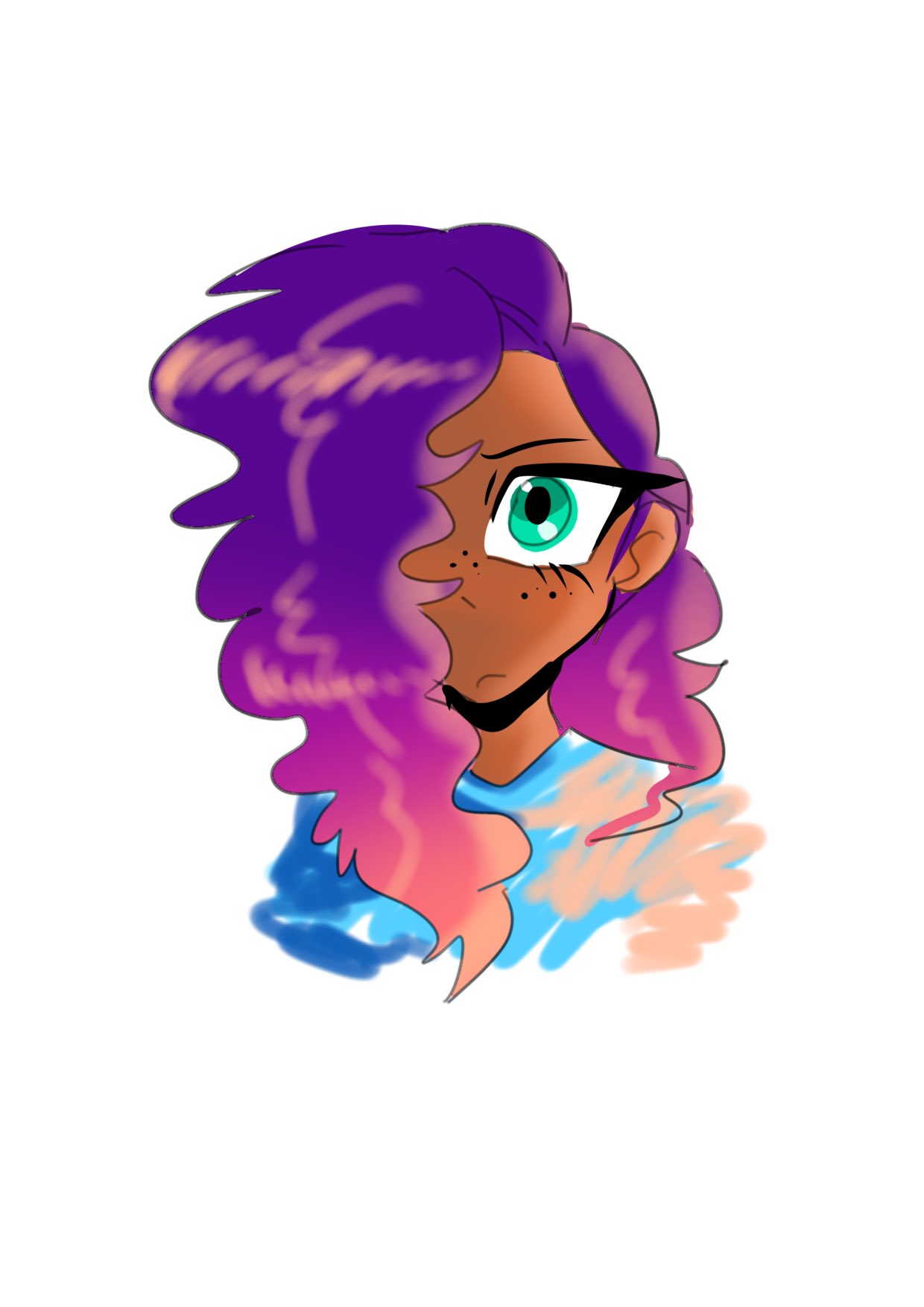 #3503260 - safe, artist:jully-park, misty brightdawn, human, g5, bust ...