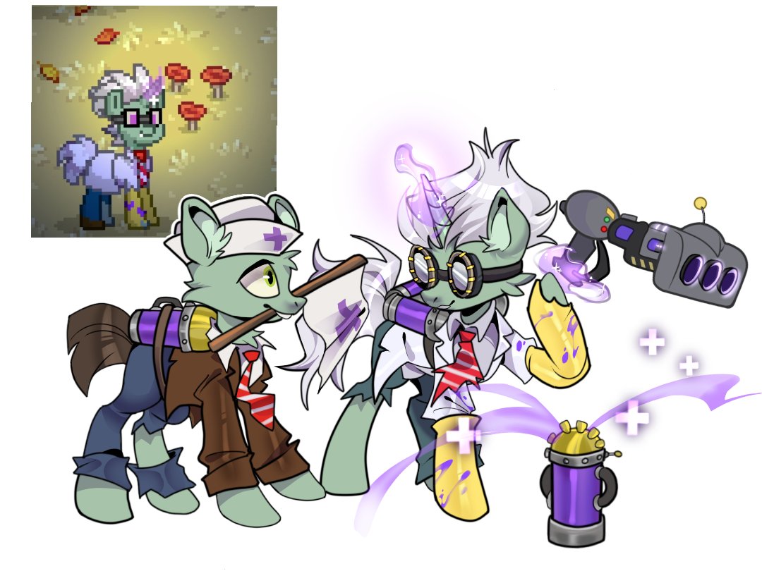 #3503619 - safe, artist:magneteroo, earth pony, pony, undead, unicorn ...