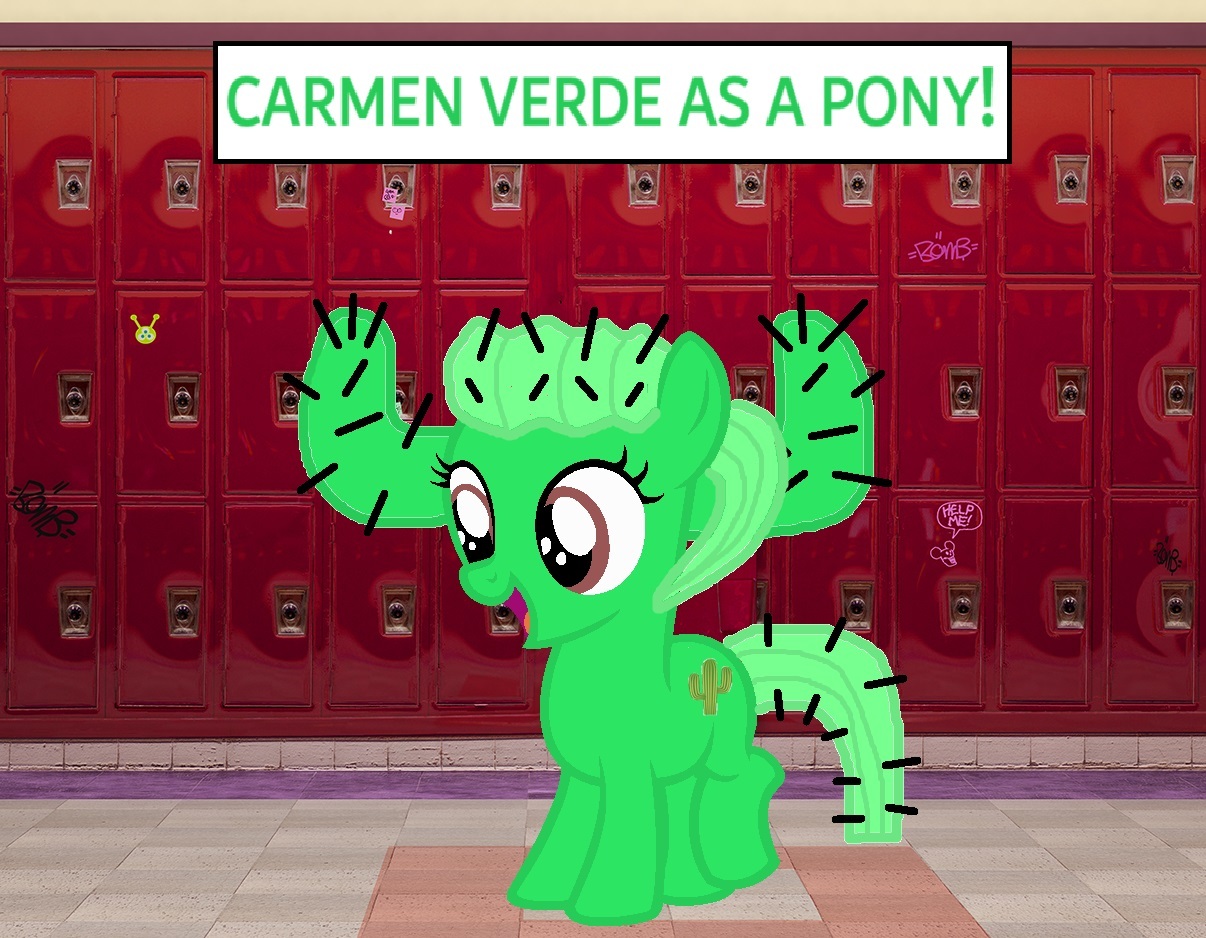 #3503909 - safe, artist:memeartboi, oc, earth pony, pony, g4, cactus ...