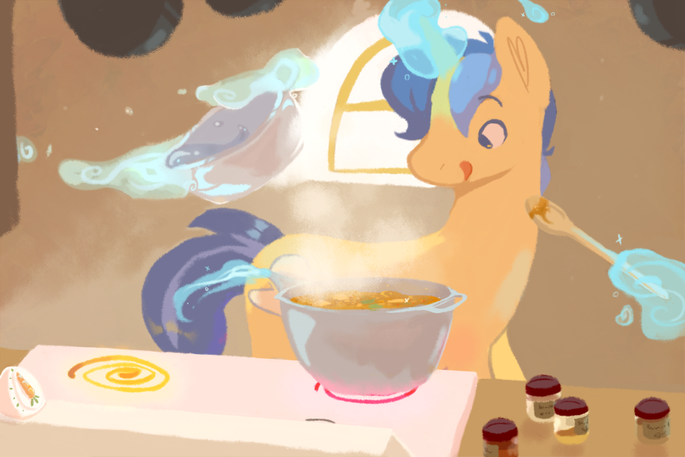 #3504060 - safe, artist:bananasmores, oc, oc only, oc:daydream, pony ...
