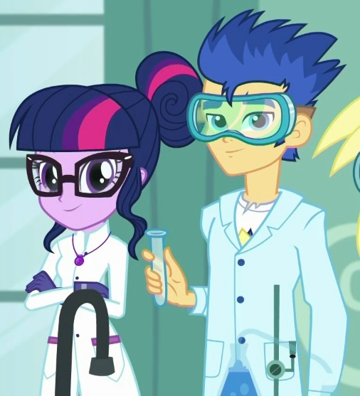 #3298695 - safe, screencap, derpy hooves, flash sentry, sci-twi ...