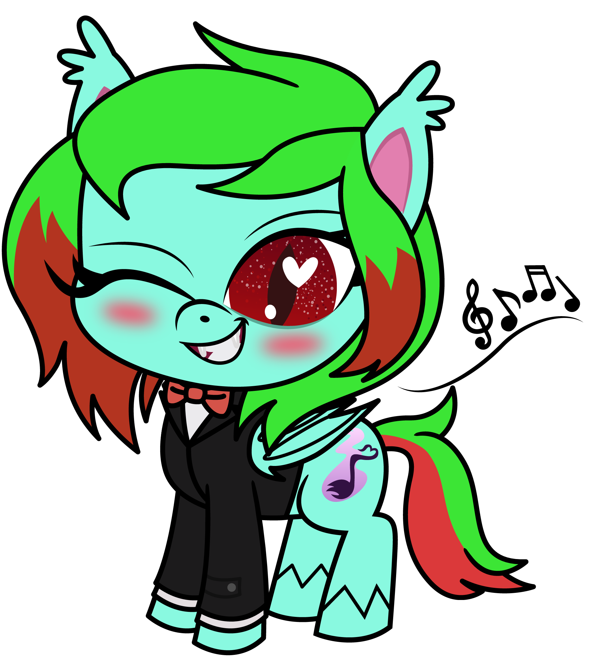 #3298876 - safe, artist:magnusmagnum, oc, oc:precised note, pony ...