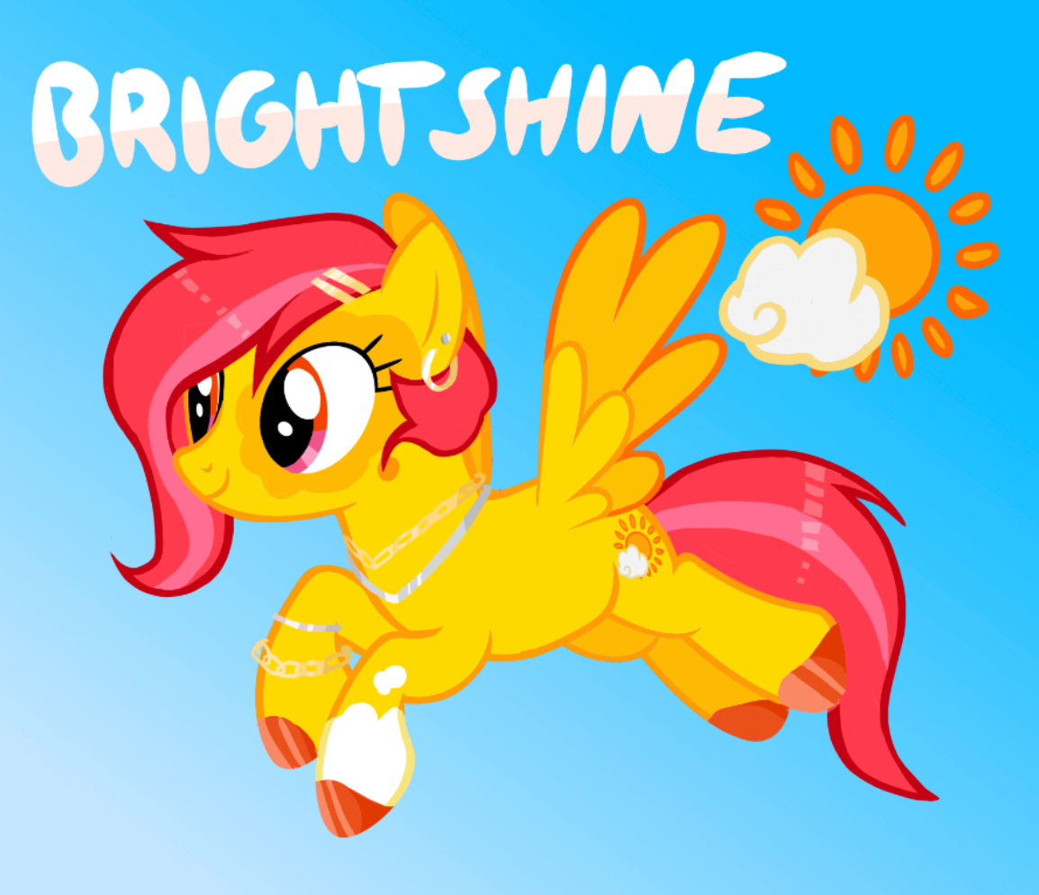 #3300438 - safe, artist:neongin, oc, oc only, pegasus, pony, bracelet, cute, ear piercing ...