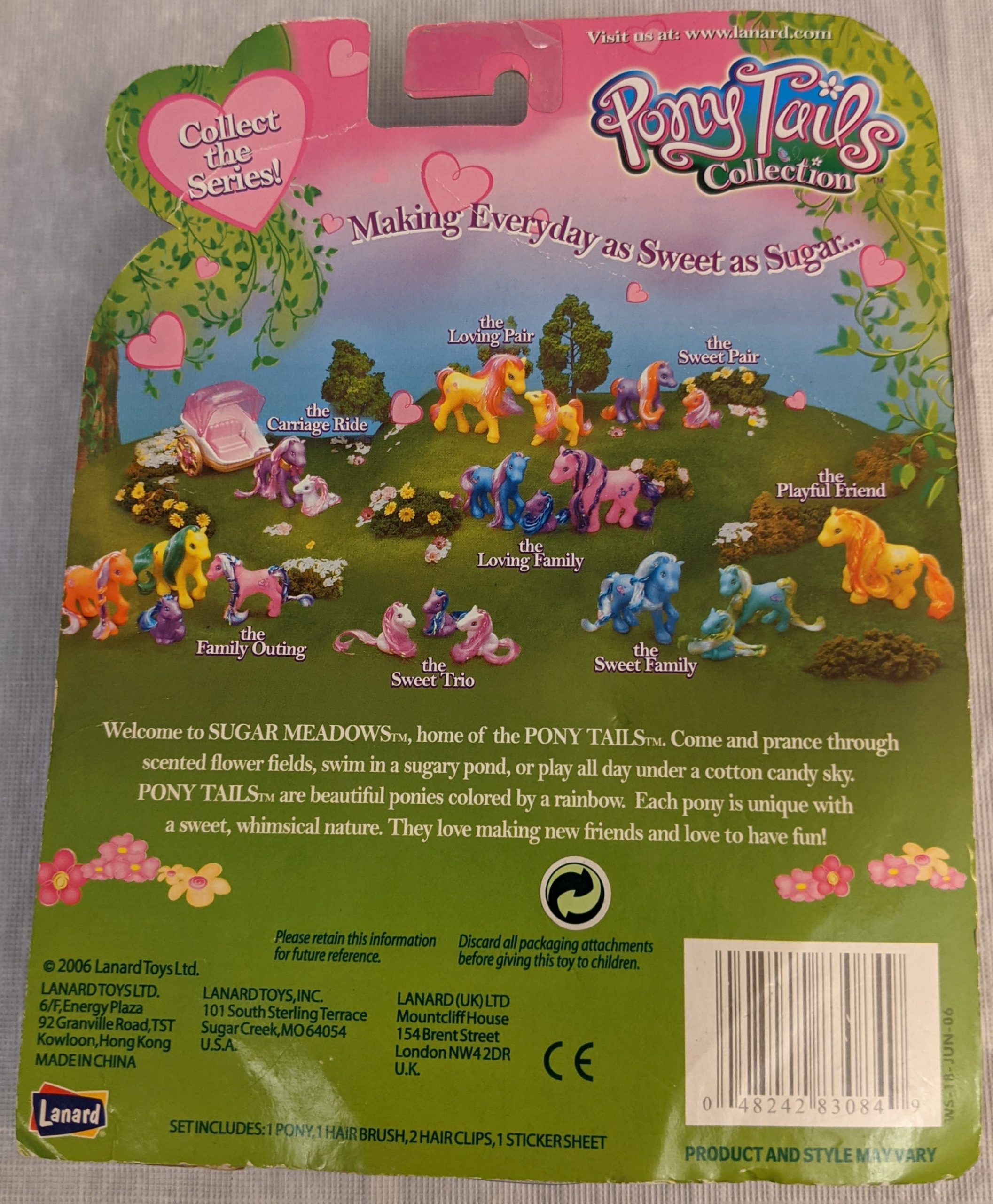 #3300749 - safe, earth pony, pony, backcard, barcode, bootleg, braid ...