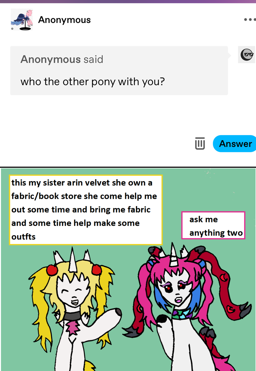 #3305390 - safe, artist:ask-luciavampire, oc, pony, undead, vampire ...