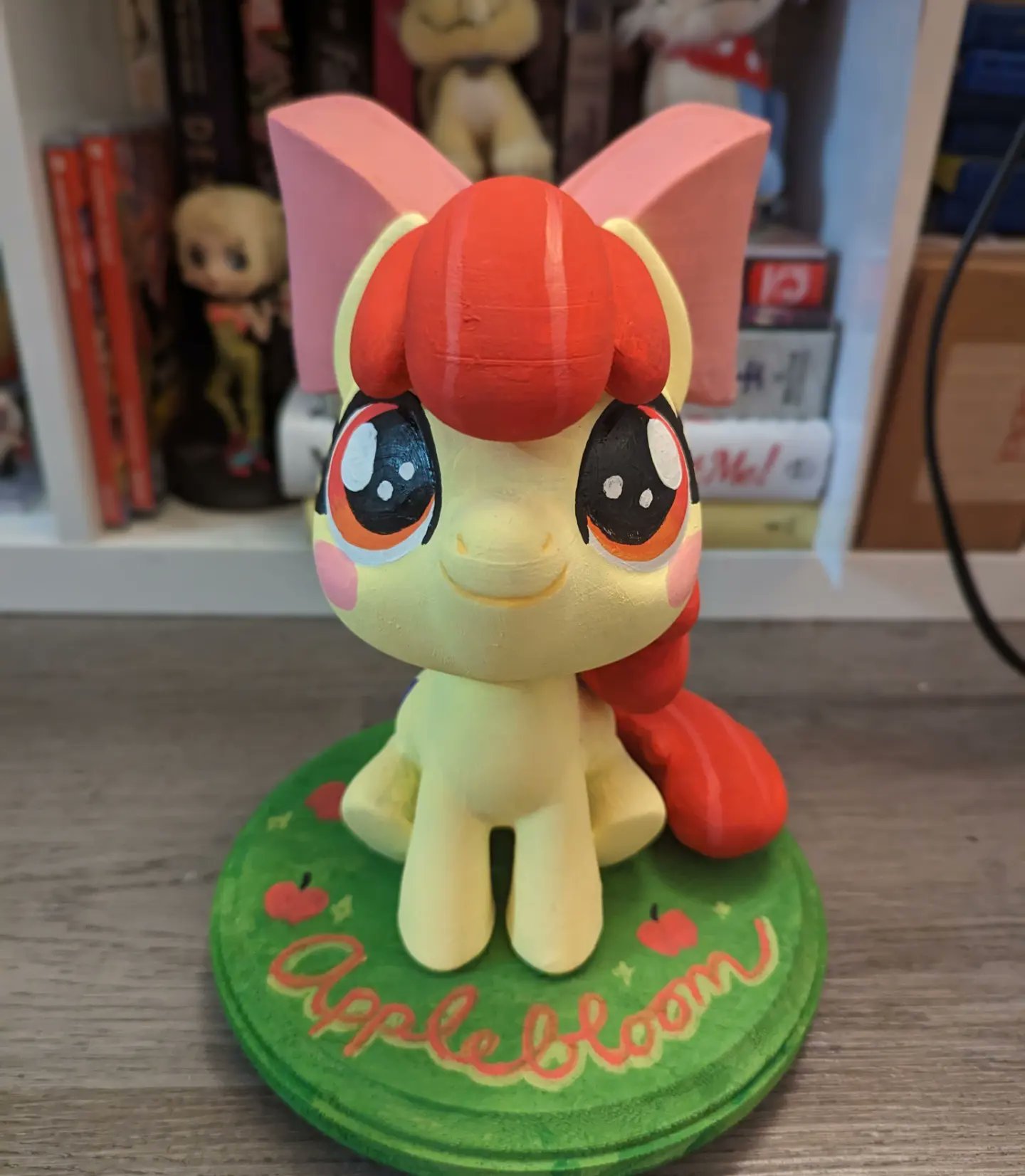 #3293047 - safe, artist:sophie scruggs, apple bloom, earth pony, pony ...