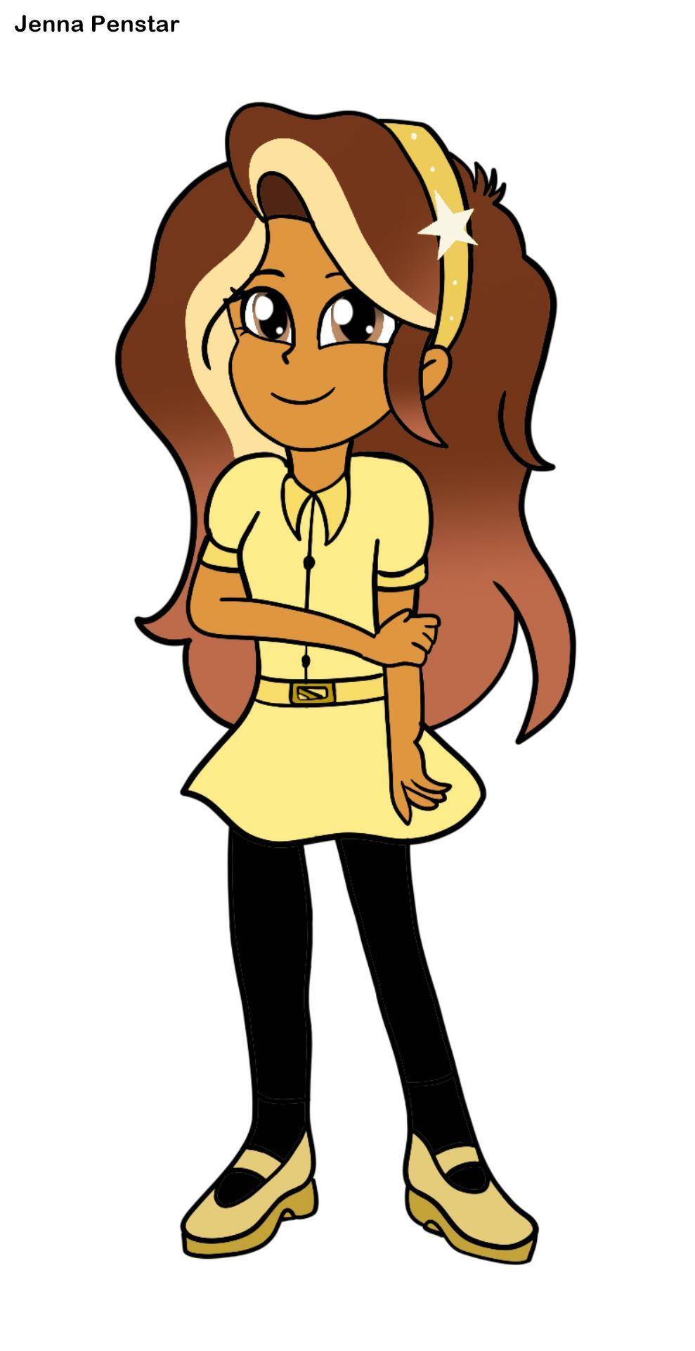 #3306846 - safe, artist:jenna56, oc, oc only, oc:jen star, human ...