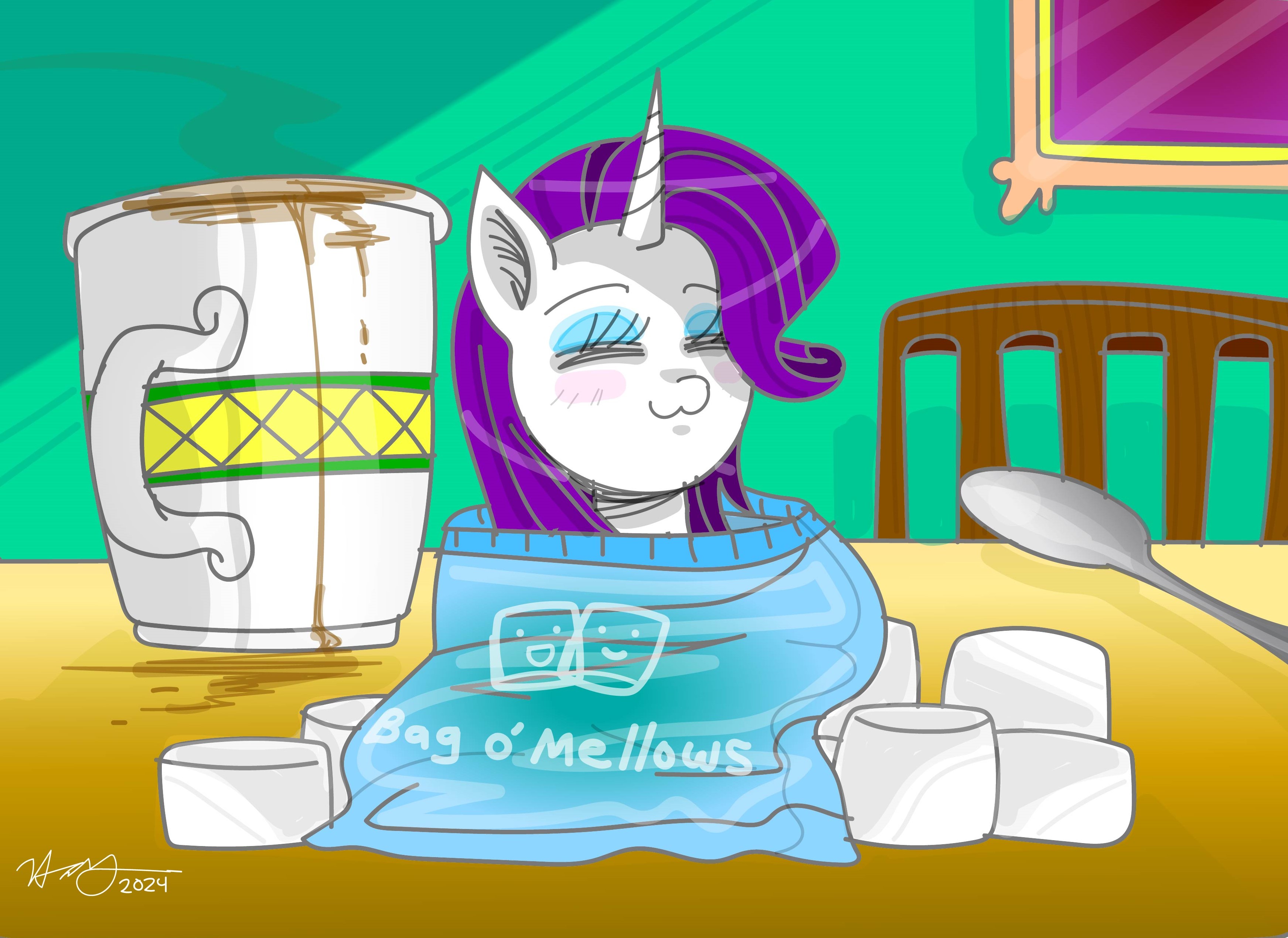 #3306891 - safe, artist:pinkamena_exe, artist:pinkamenademonpie, rarity ...