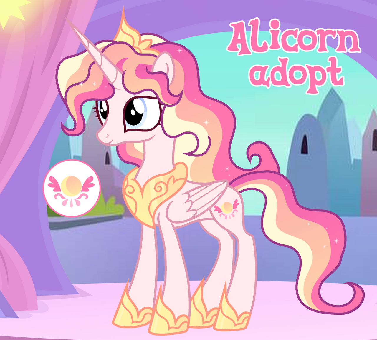 #3307867 - safe, artist:vi45, oc, alicorn, pony, female, mare, solo - Derpibooru