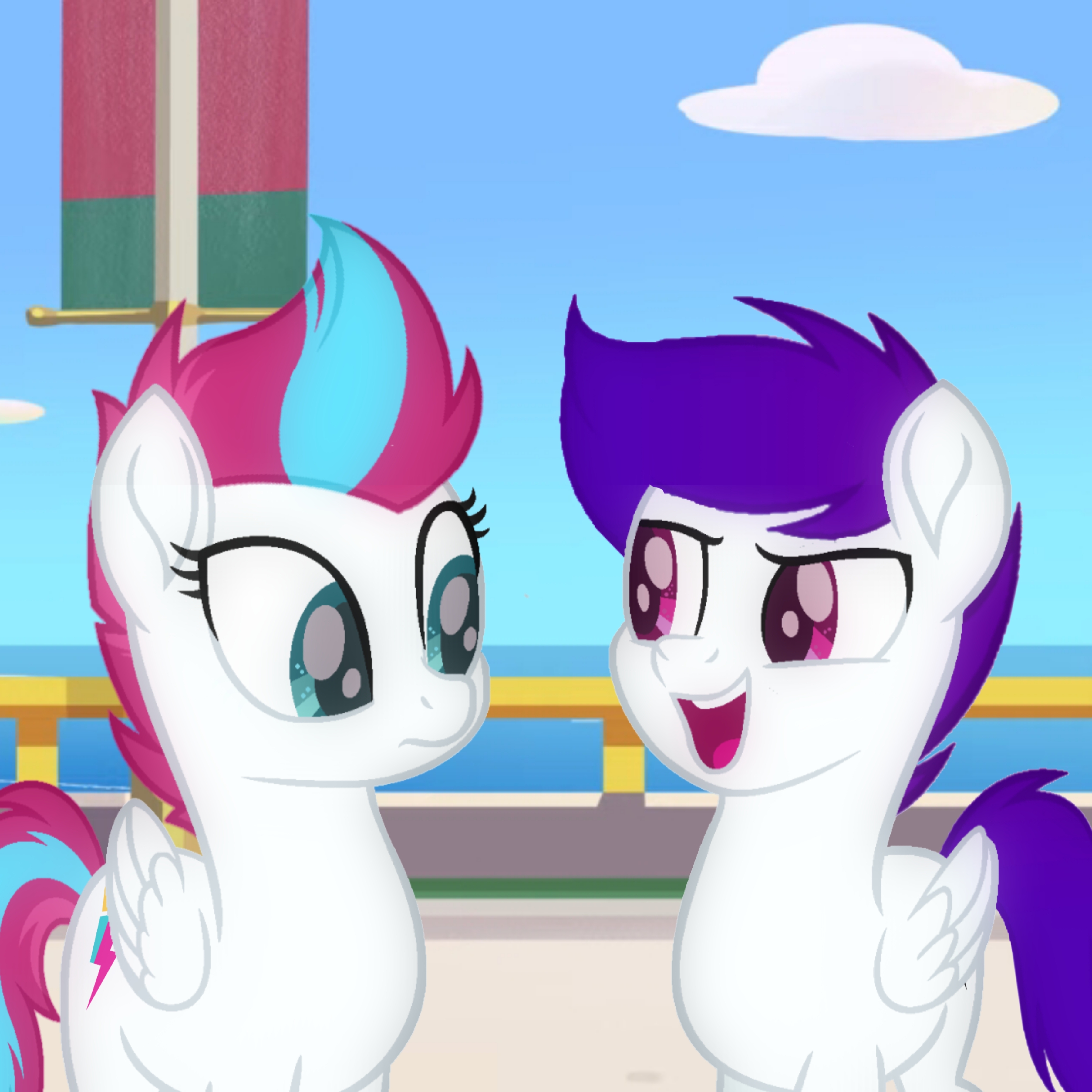 #3308662 - safe, alternate version, artist:ramixe dash, zipp storm, oc ...