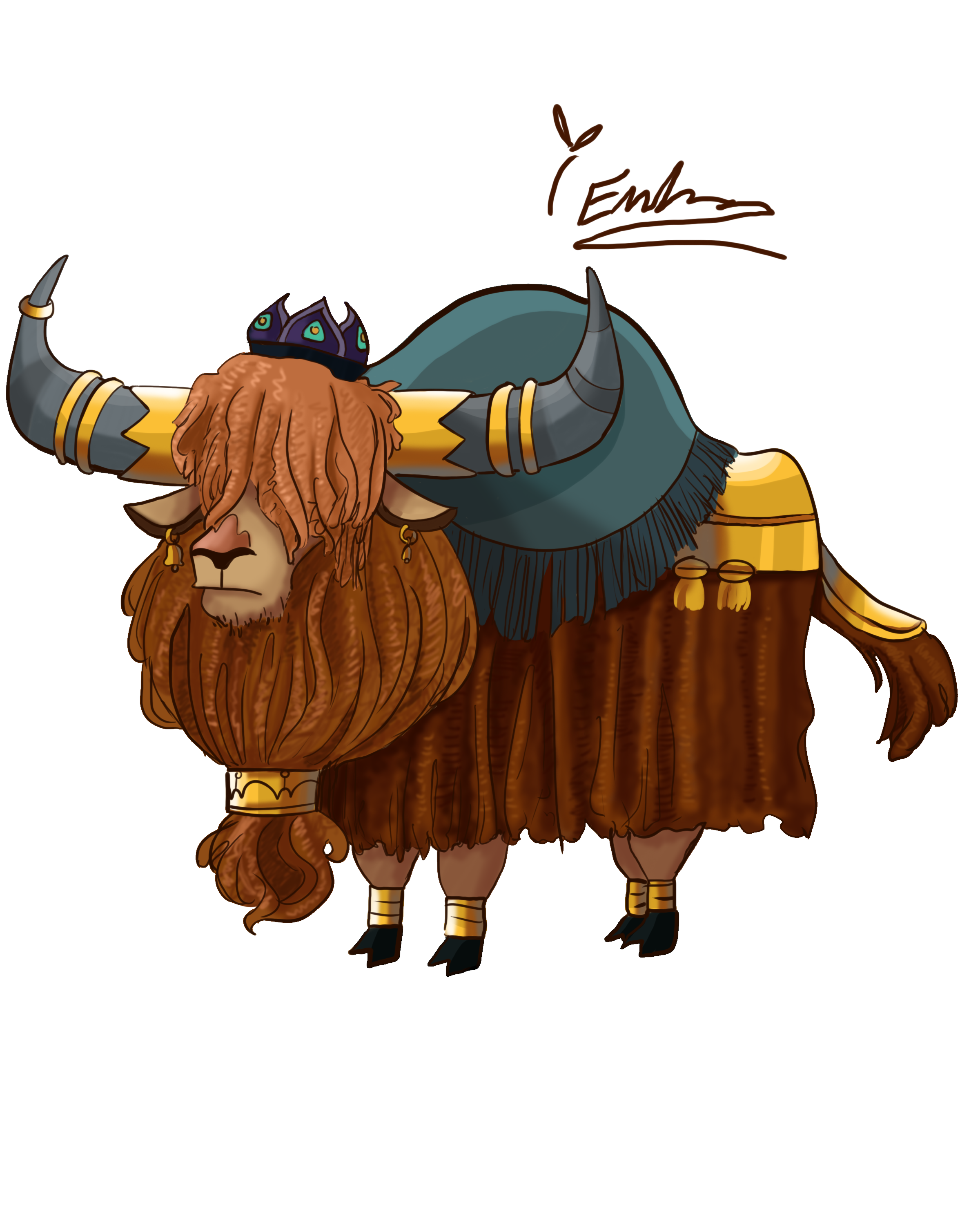 #3308858 - safe, artist:redlaserartist, prince rutherford, yak, g4 ...